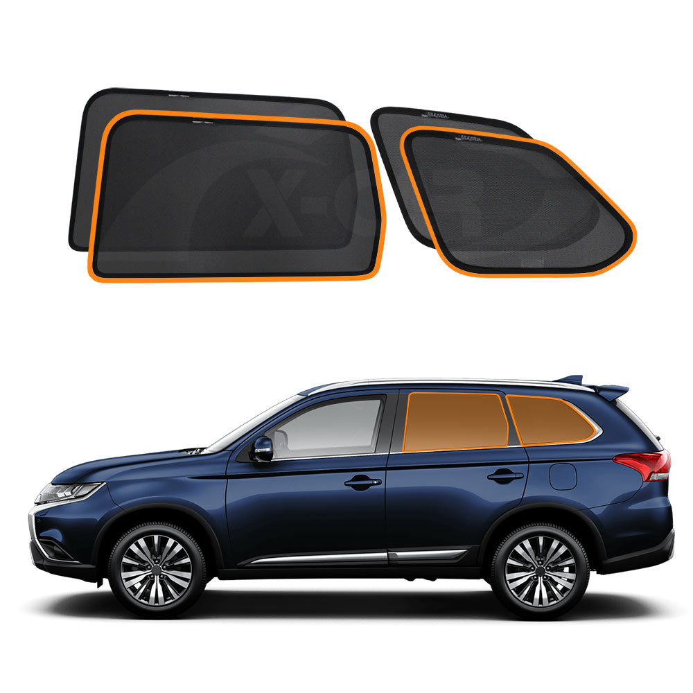 Window Sun Shade for Mitsubishi Outlander 2012-2021 Complete Set Car ...