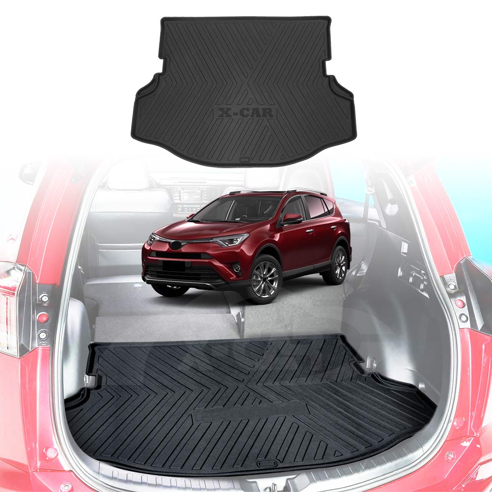 Boot Liner for Toyota Rav4 Rav 4 2013-2018 (Full size spare wheel ...