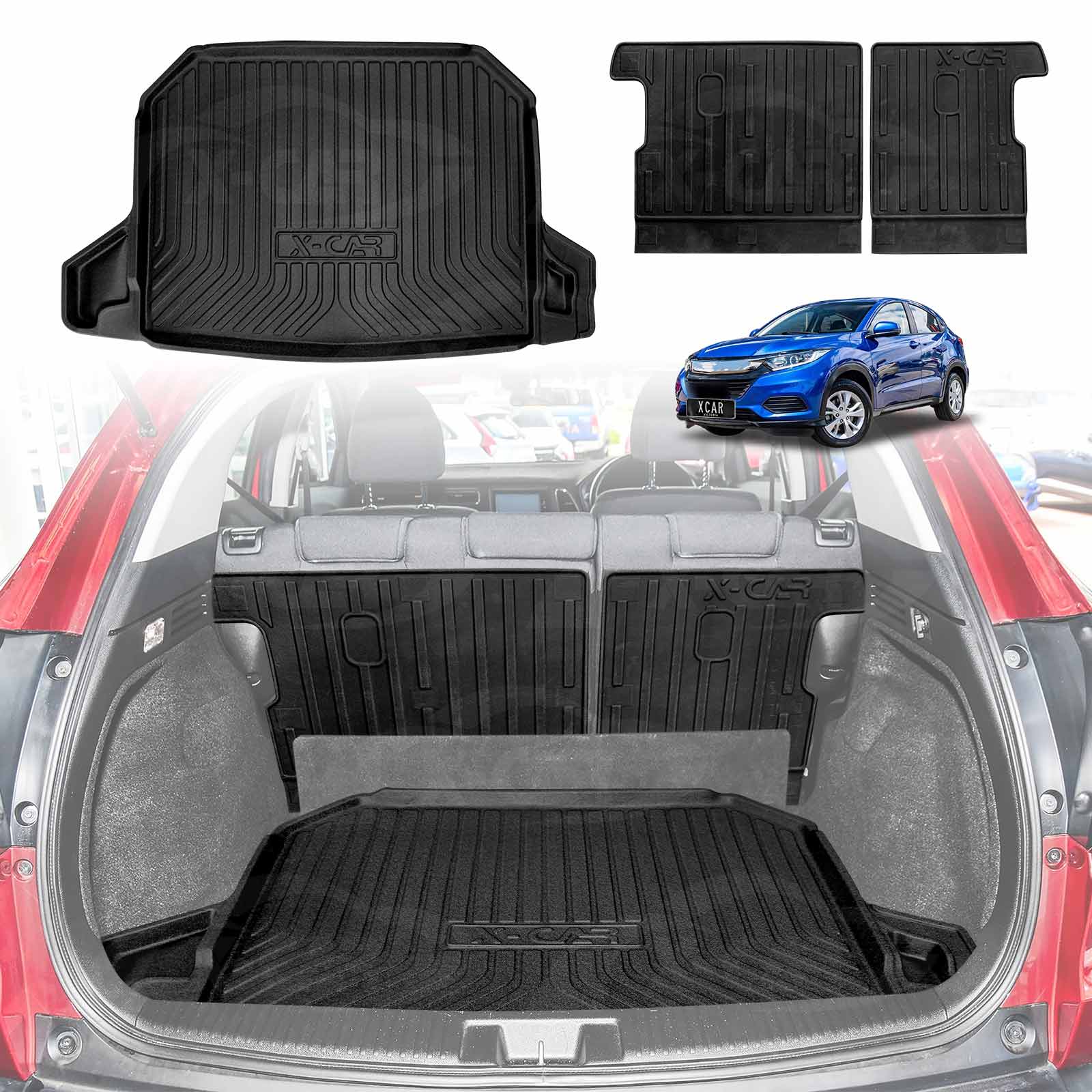 Boot Liner/ Back Seat Protector for Honda Vezel 2014-2021 All Weather ...