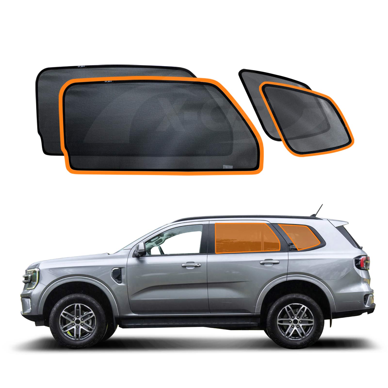 Window Sun Shade for Ford Everest 2022-2025 | X-CAR