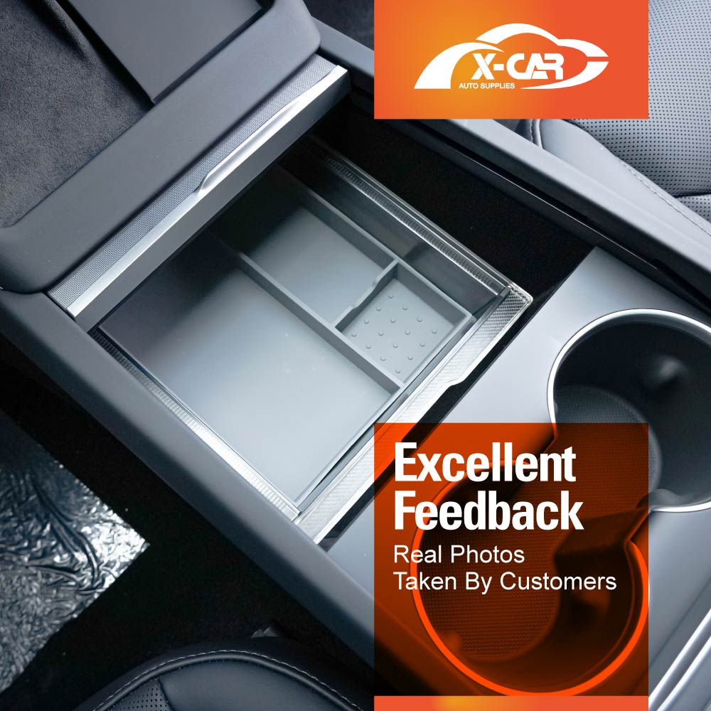 Tesla Model 3 Highland 2023-2025 Premium Centre Console Organizer Tray ...