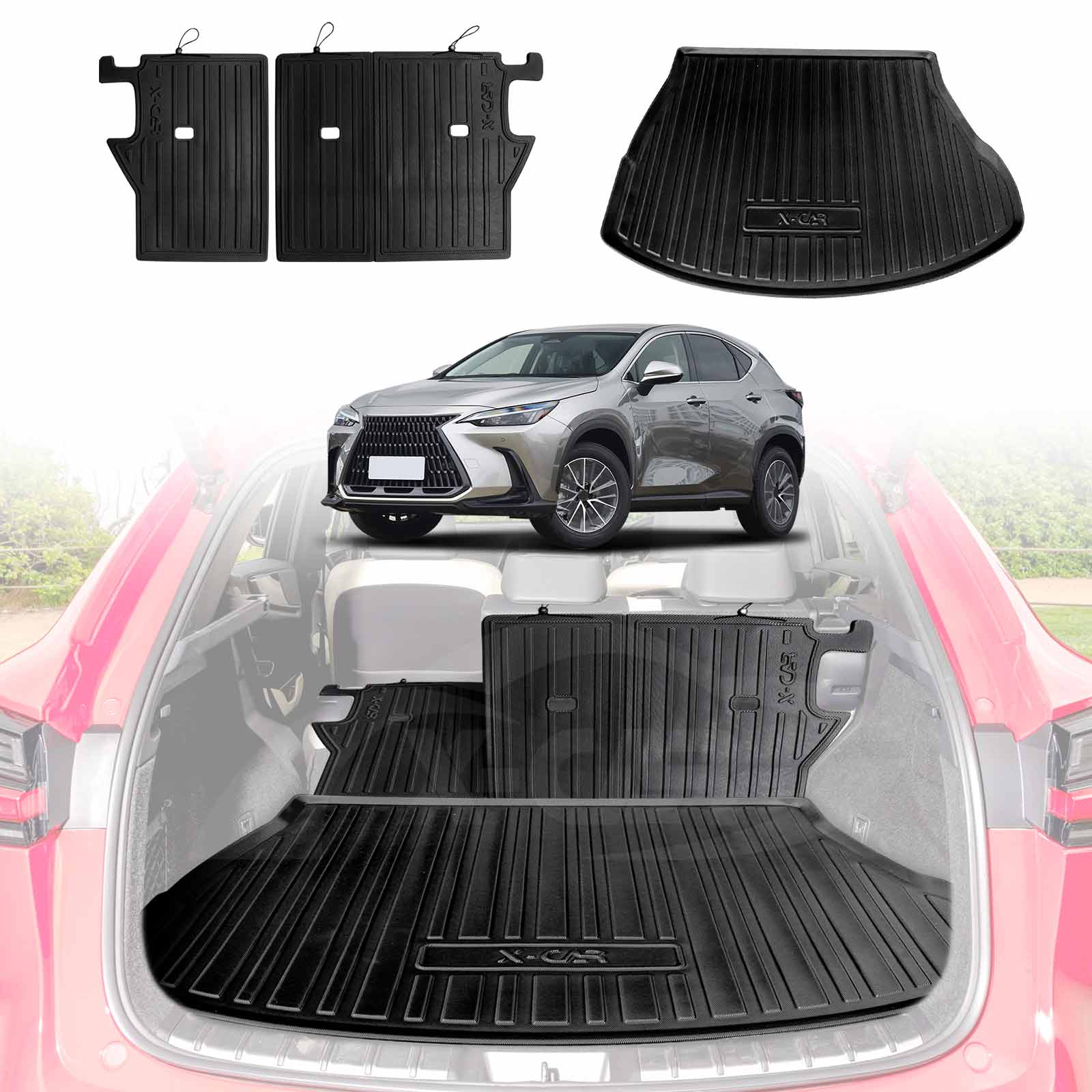 Boot Liner\ Back Seat Protector for Lexus NX 2022-Onwards Cargo Mat | X-CAR