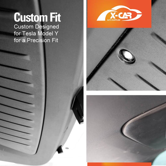 Trunk Tailgate Panel Protector Mat Pad for Tesla Model Y 2021-2025 Int ...