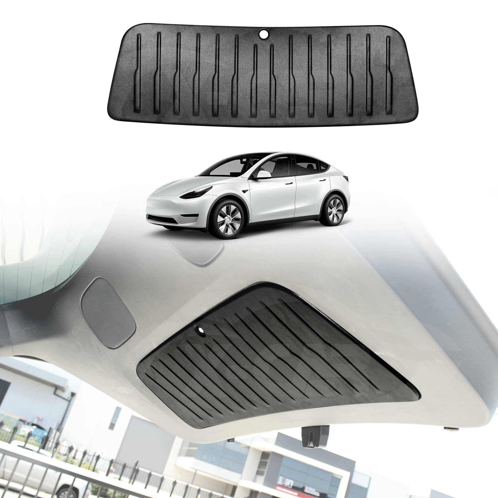 Trunk Tailgate Panel Protector Mat Pad for Tesla Model Y 2021-2025 Int ...
