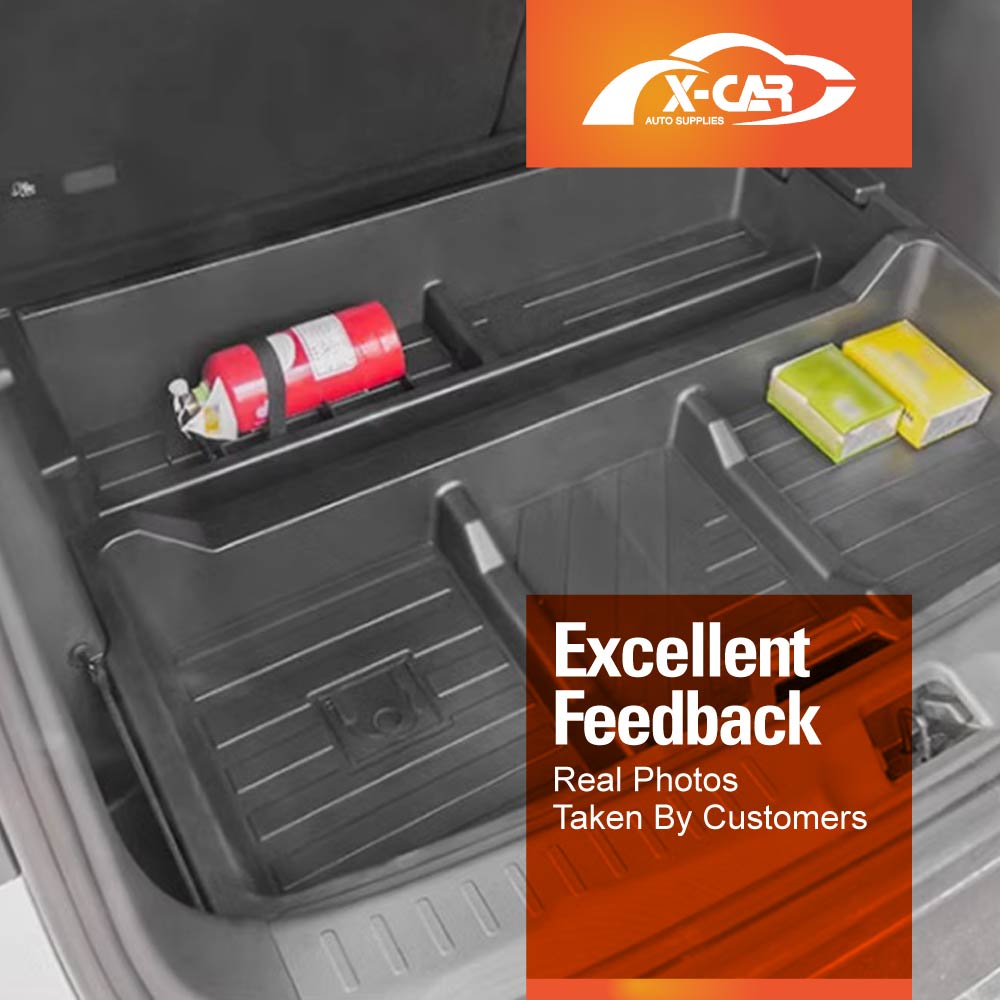 BYD Atto 3 2022-2025 Car Rear Trunk Storage Box Cargo Organizer Tray ...