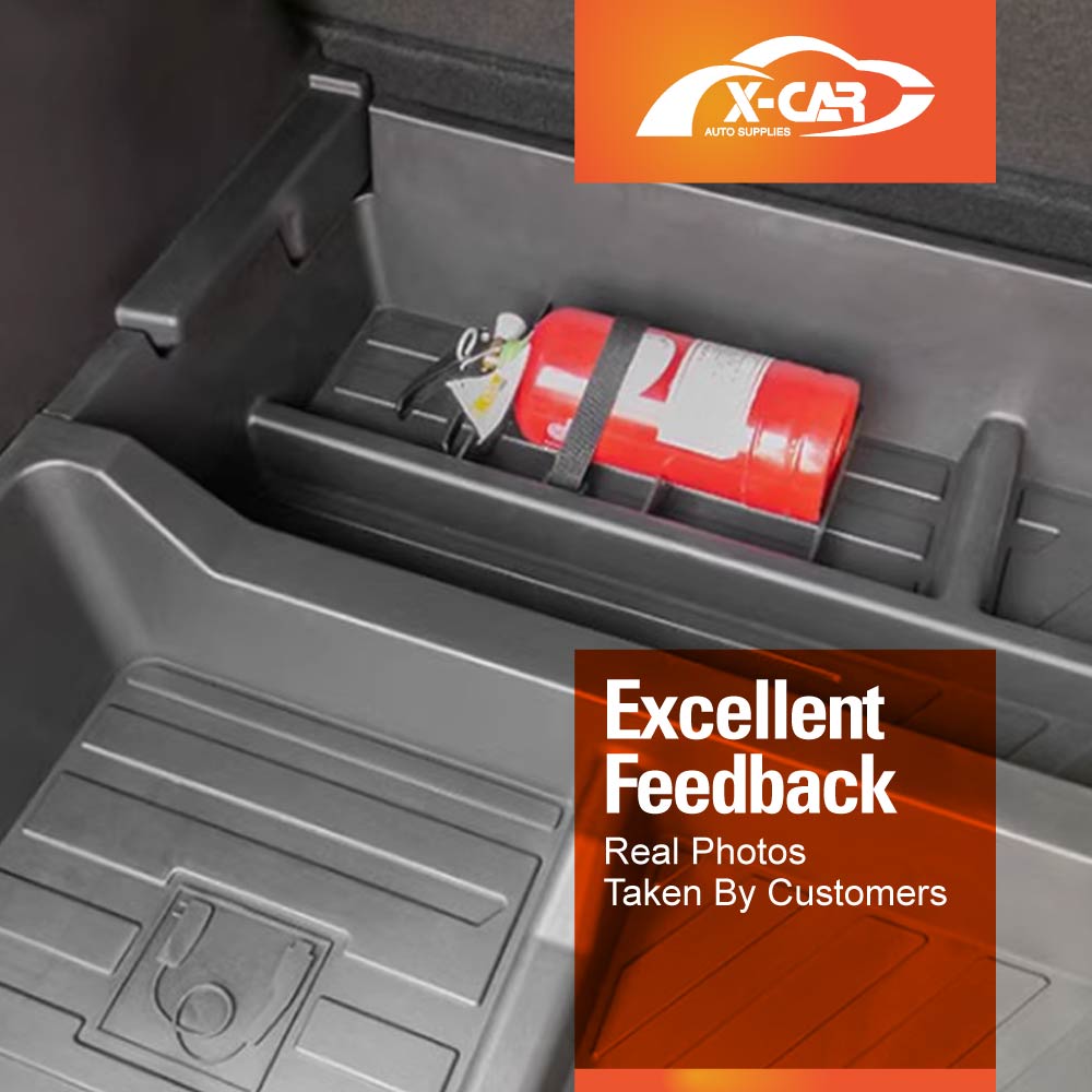 BYD Atto 3 2022-2025 Car Rear Trunk Storage Box Cargo Organizer Tray ...