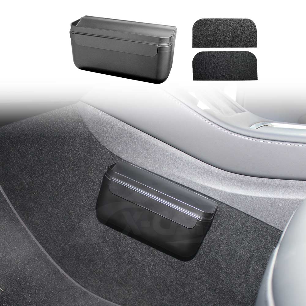 Velcro TPE Storage Box Sunglasses Holder Organizer Accessories | X-CAR