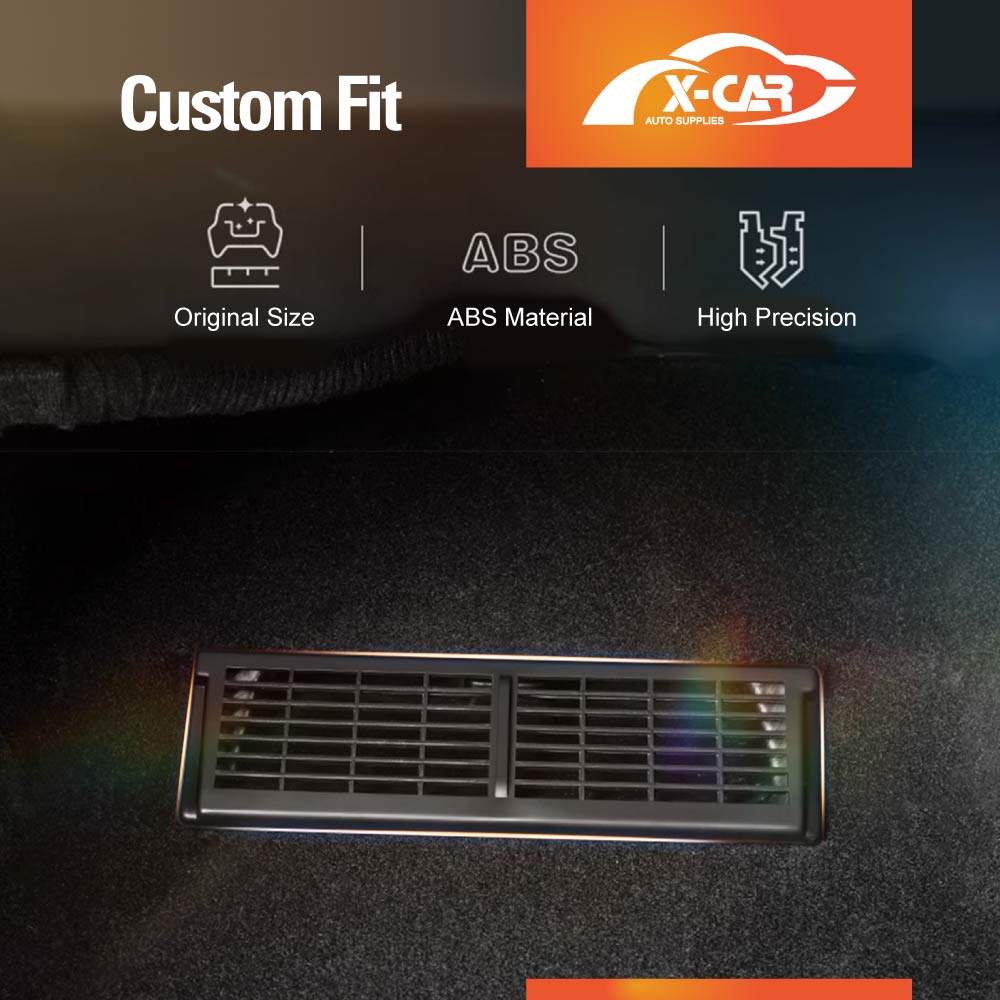 Tesla Model Y 2021-2025 Backseat AC Vent Grille Flow Cover Protector ...