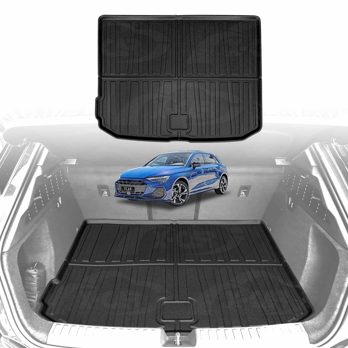 Boot Liner for Audi A3 S3 RS3 Sportback Hatch 2013-Onwards Cargo Trunk ...