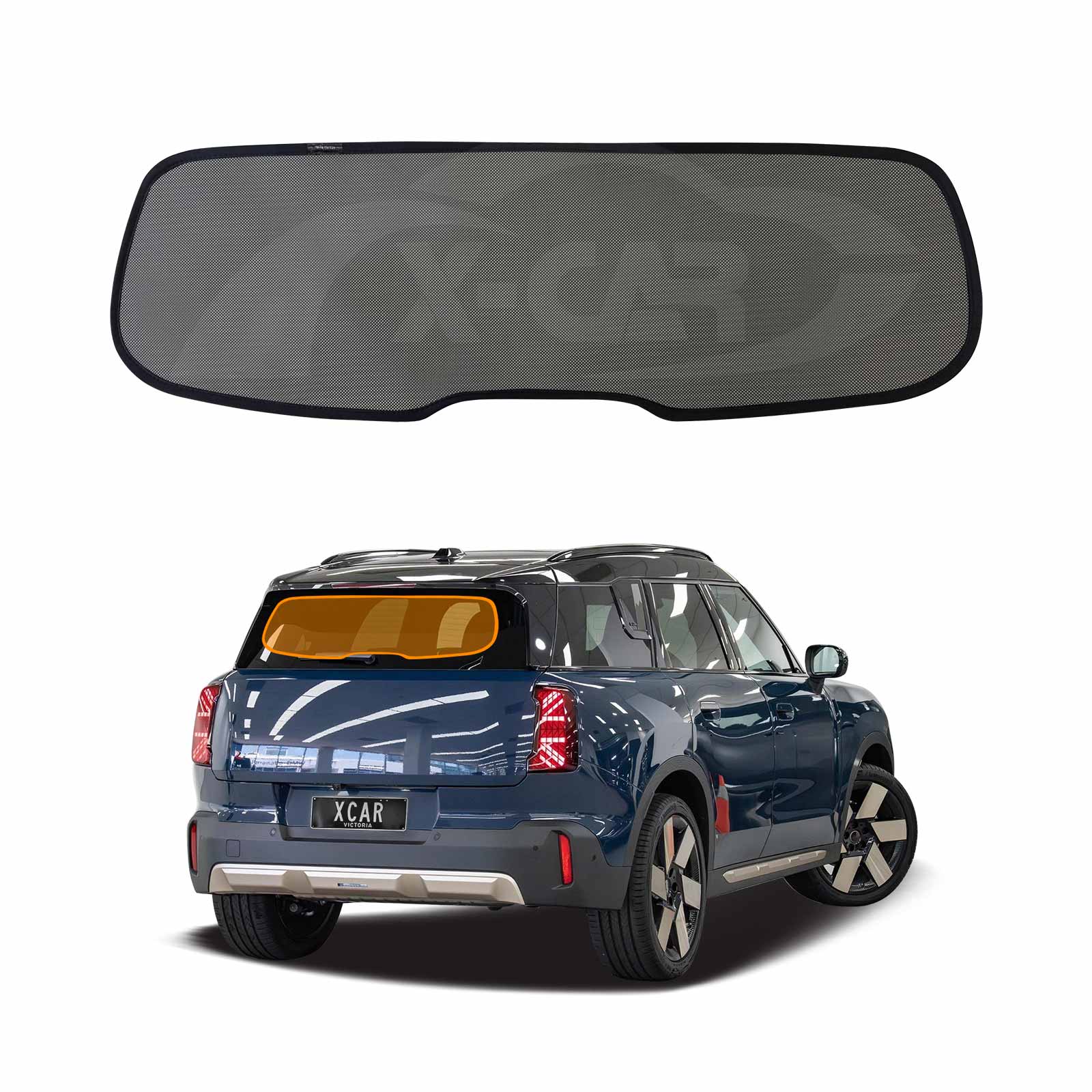 Rear Windscreen Sun Shade for MINI Countryman U25 2024-Onwards | X-CAR