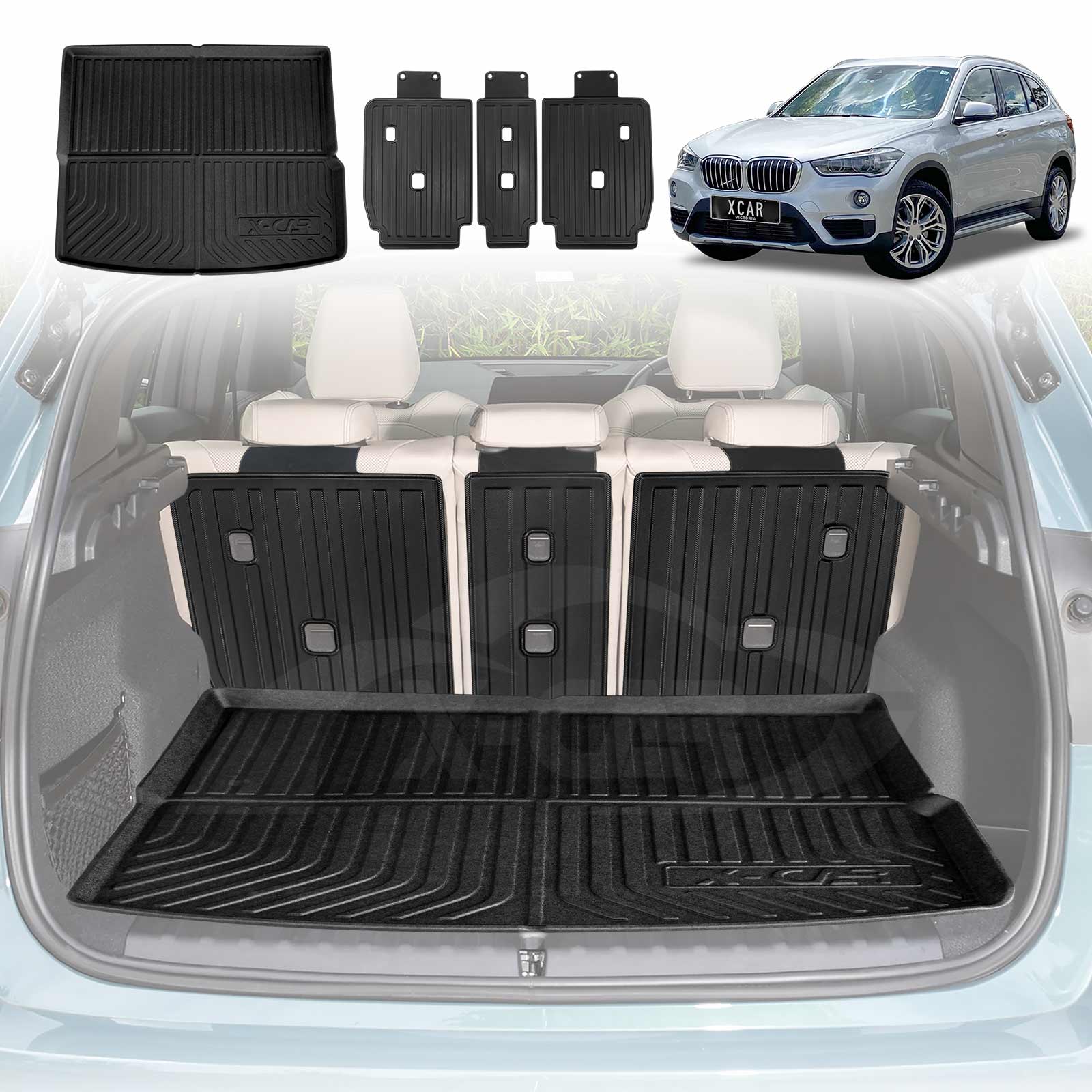 Boot Liner/Back Seat Protector for BMW X1 F48 Series 2015-2022 |X-CAR