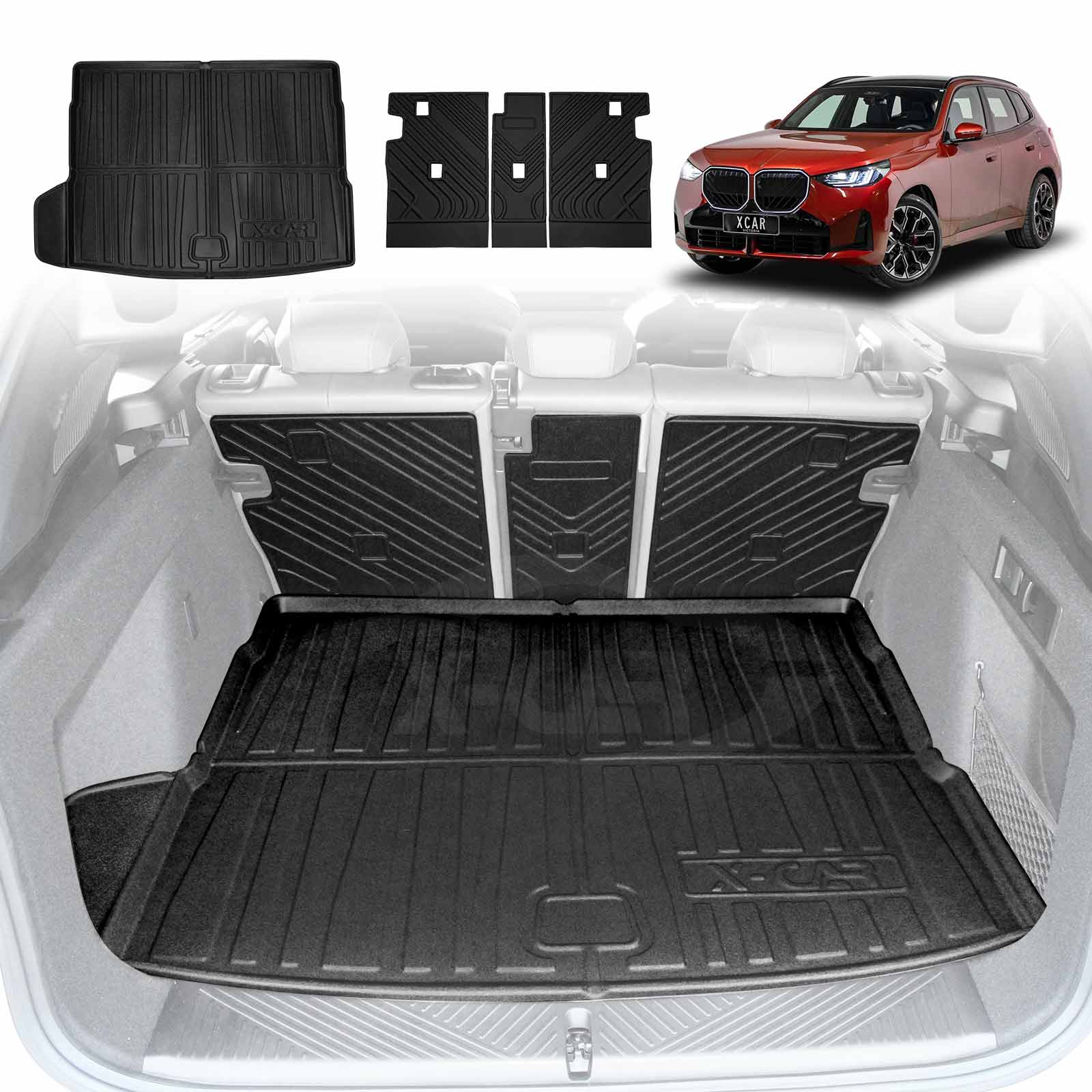 Boot Liner/ Back Seat Protector for BMW X3 G45 Series 2024-Onwards All ...