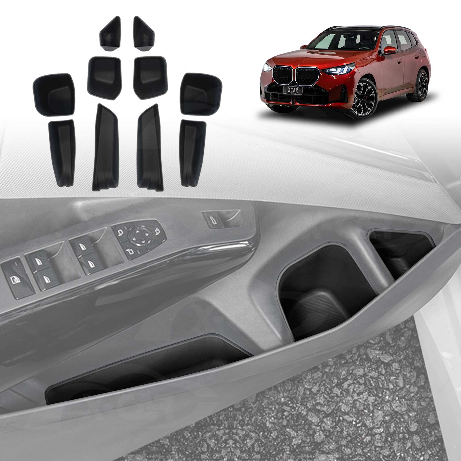 Car Door Side Storage Box Tray for BMW X3 G45 Series 2024-Onwards ...