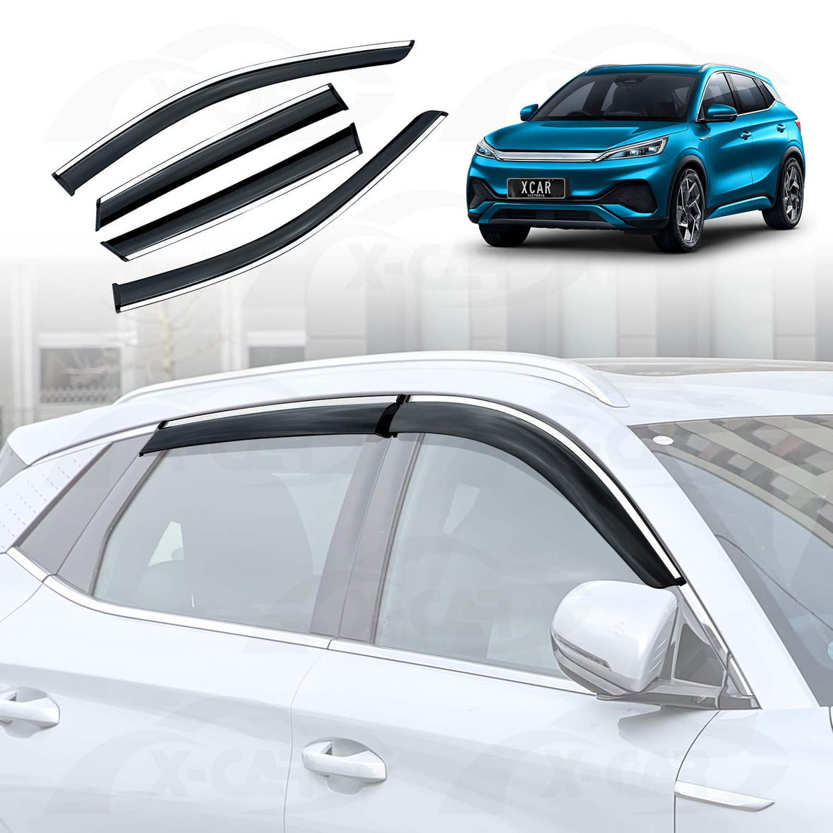 Weathershields for BYD Atto 3 Atto3 2022-Onwards Weather Shields ...