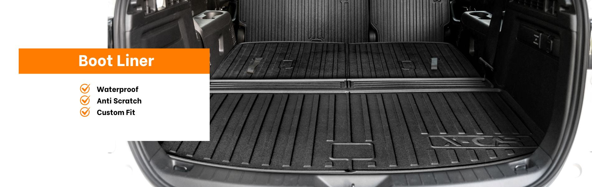 Boot Liner 3D All-Weather Heavy Duty Trunk Cargo Mats | X-CAR