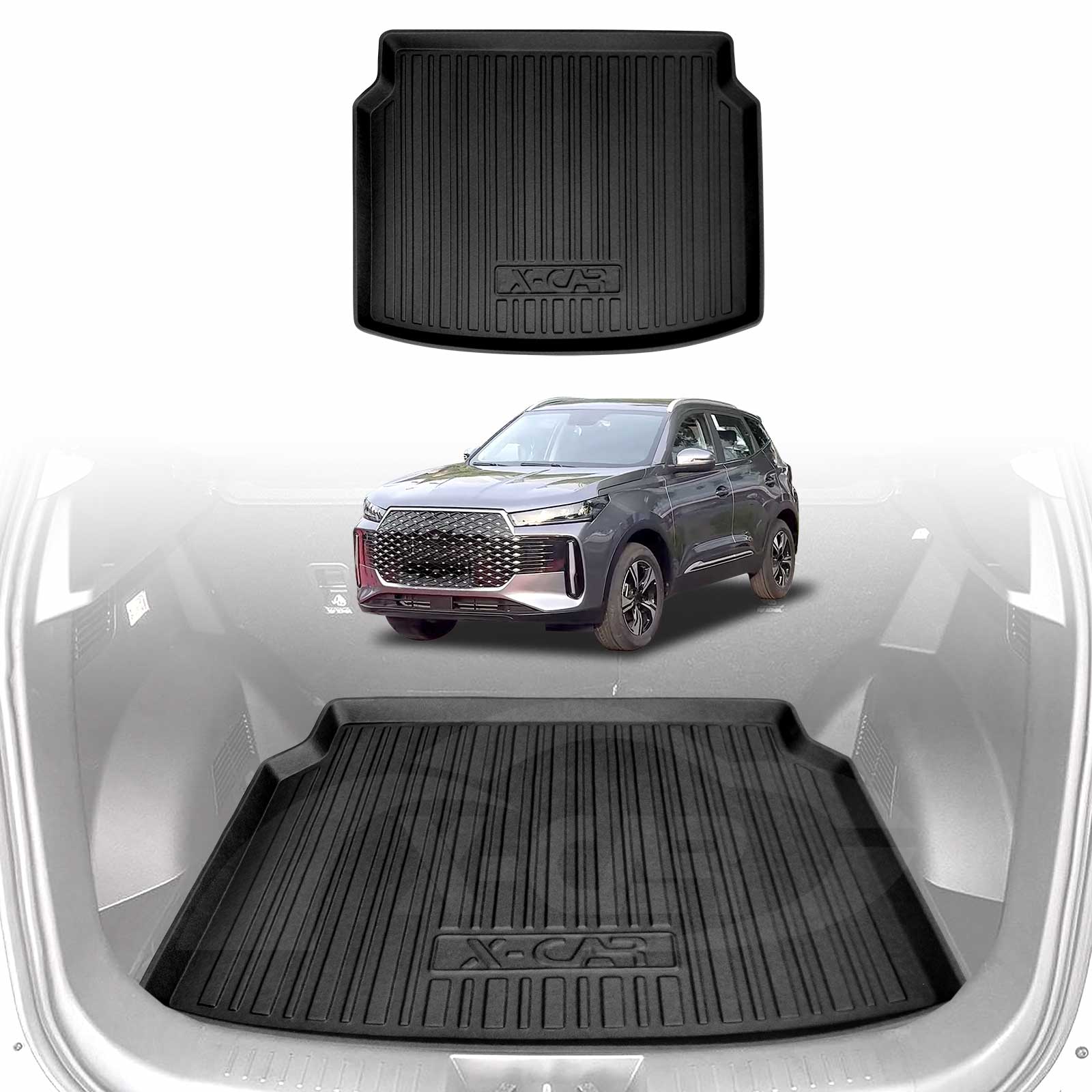 Boot Liner For Chery Tiggo 4 Pro 2024 2025 Cargo Trunk Mat Luggage Tray