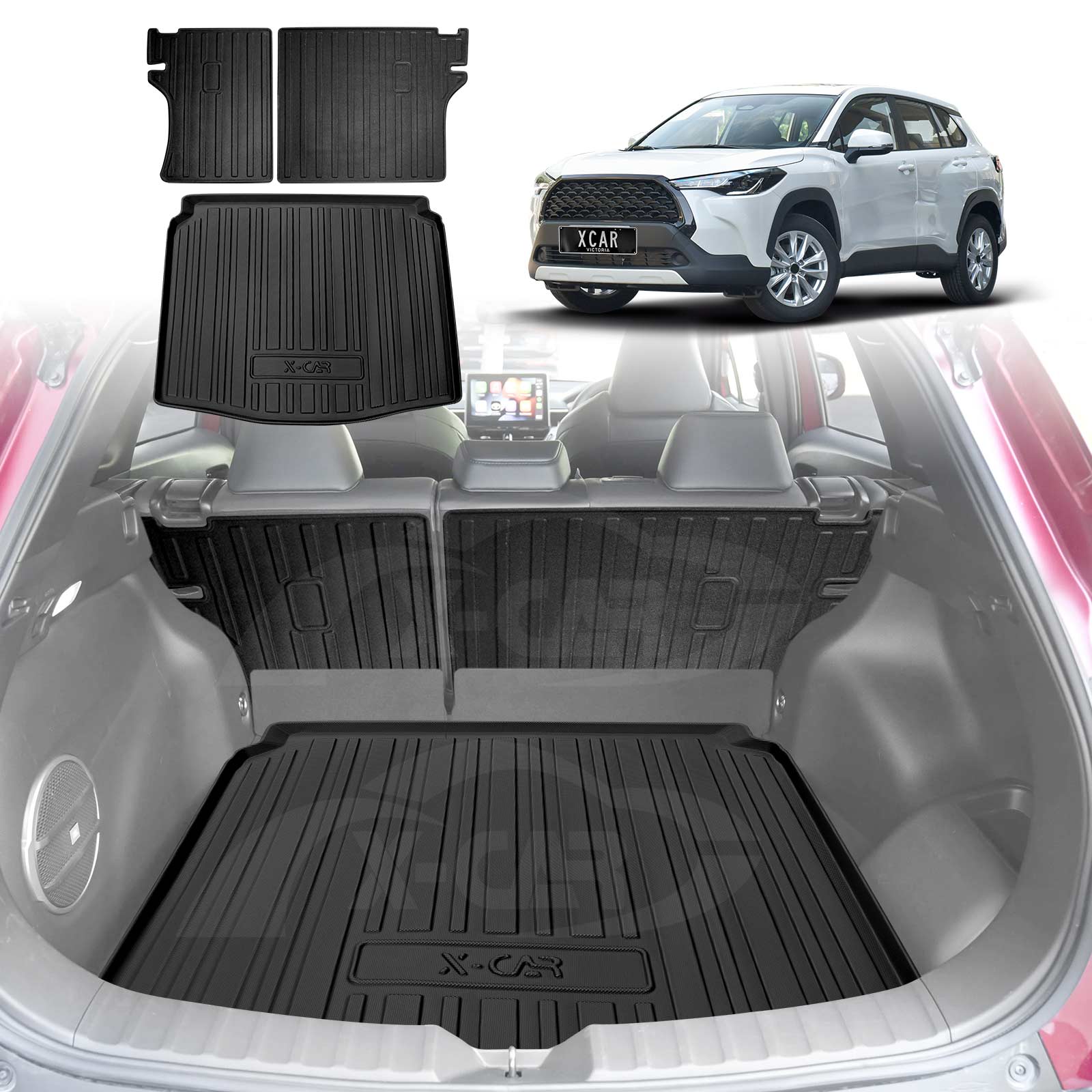 X-CAR Boot Liner Seat Protector for Toyota Corolla Cross 2022-Onwards