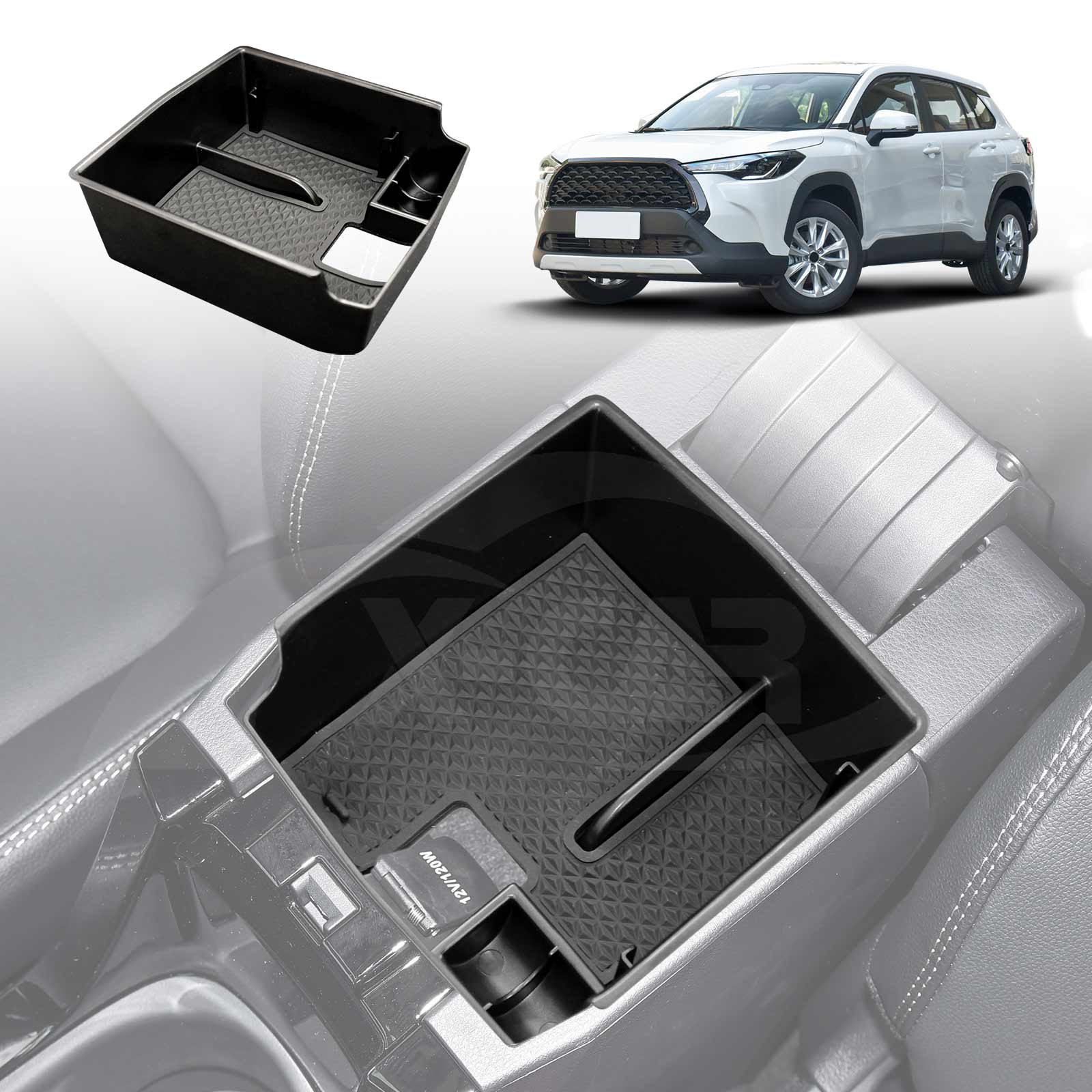 Armrest Organizer Tray for Toyota Corolla Cross 2022-Onwards Storage ...