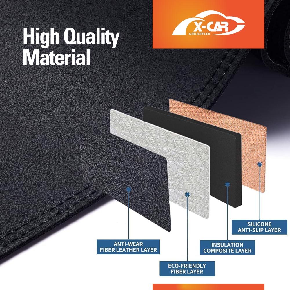 Dash Mat for Toyota Hiace LWB Van 2005+ Non-Slip Dashboard Pad Cover ...