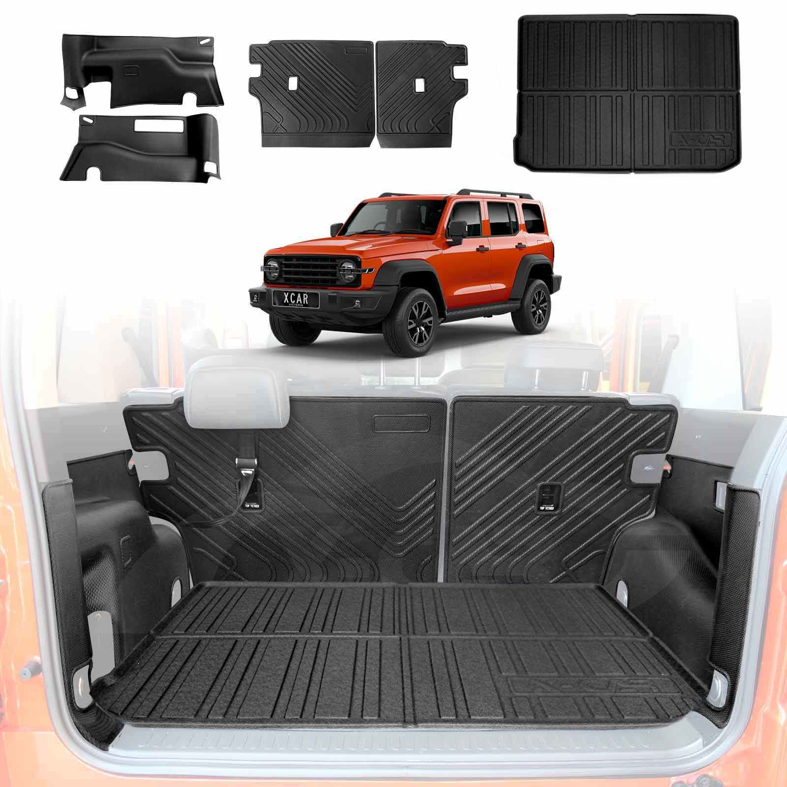 GWM Tank 300 Boot Liner & Back Seat Protector AU | X-CAR