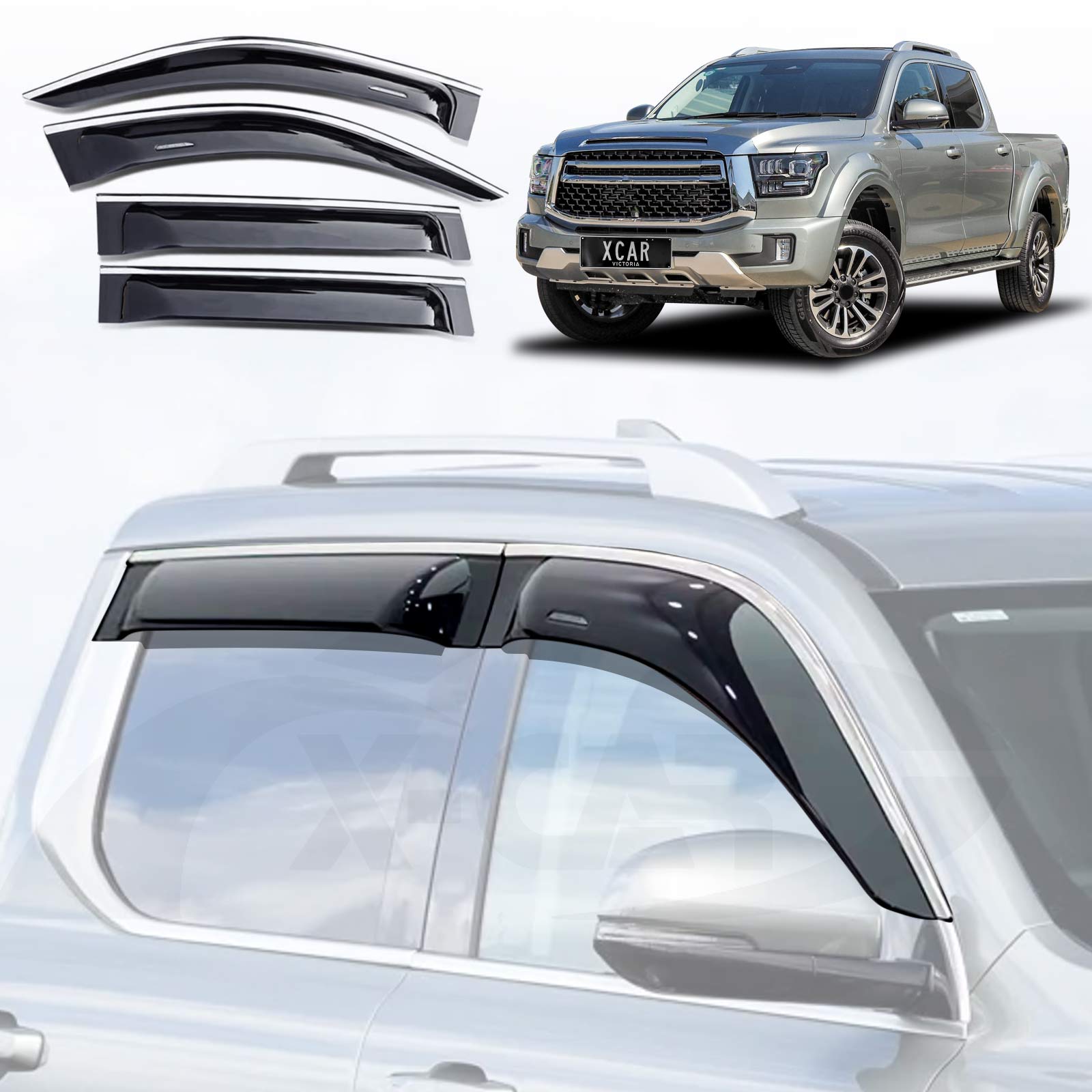 WeatherShields for GWM Cannon Alpha 2024-2025 | X-CAR