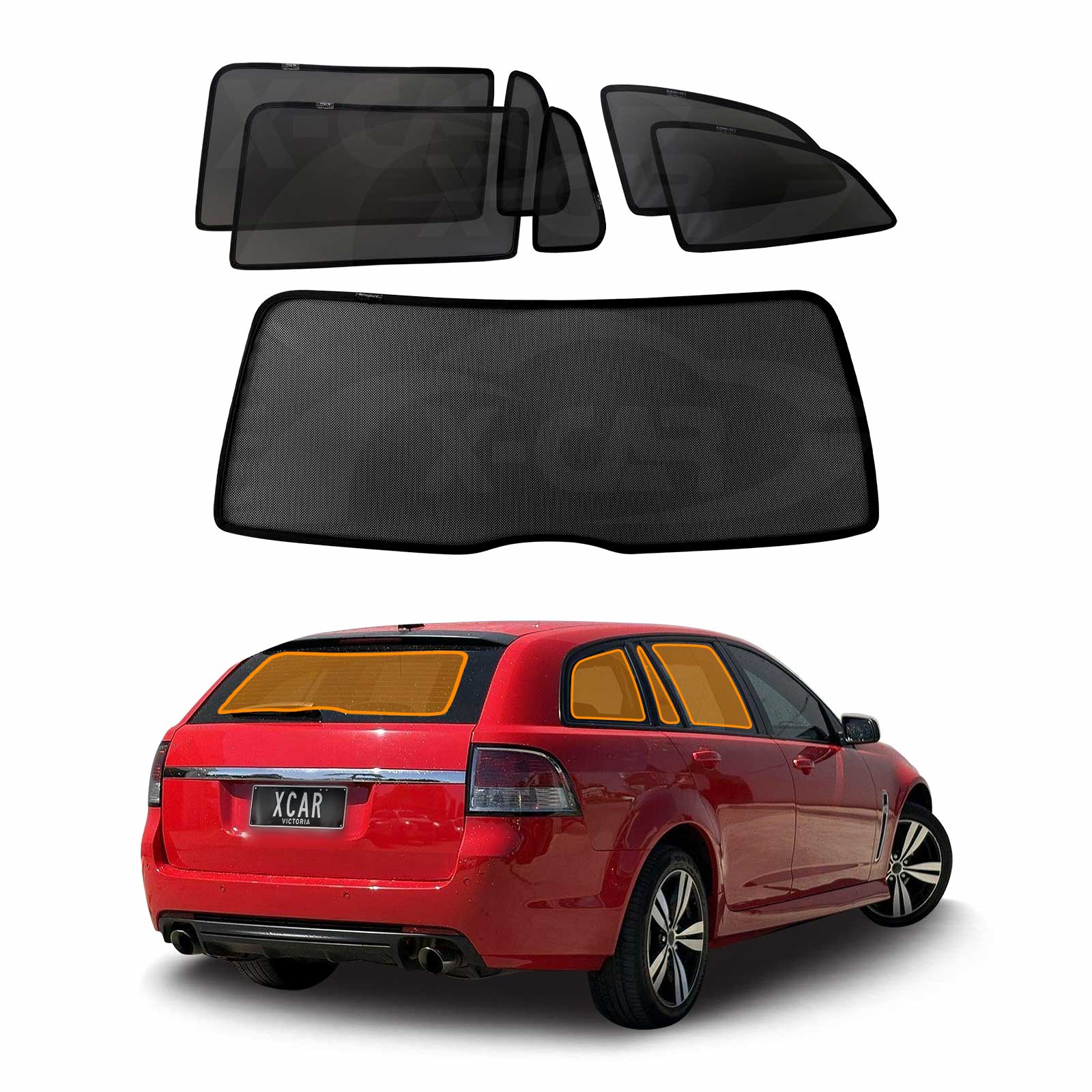 Window Sun Shade for Holden Commodore Wagon VE VF Series 2006-2017 | X-CAR