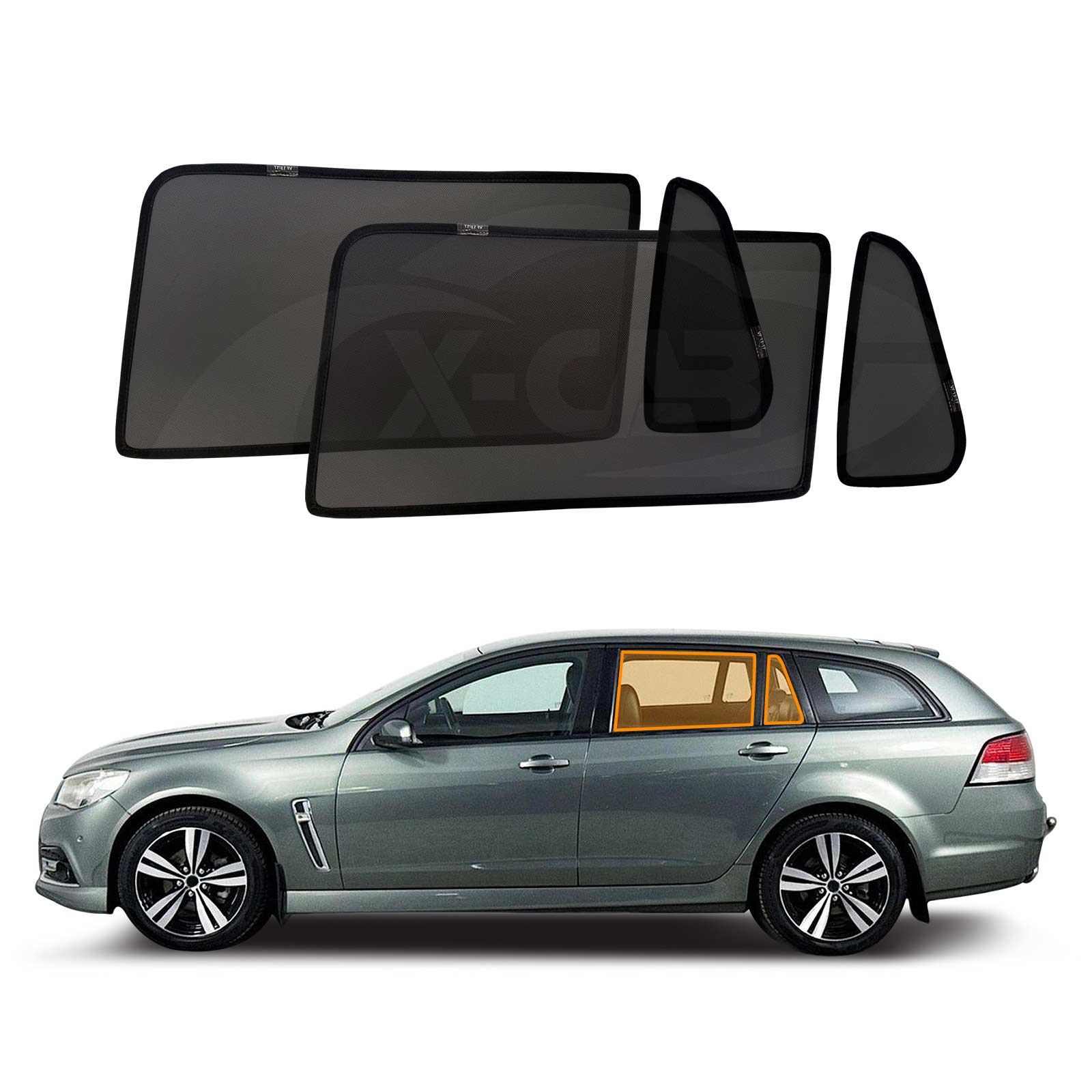 Window Sun Shade for Holden Commodore Wagon VE VF Series 2006-2017 | X-CAR