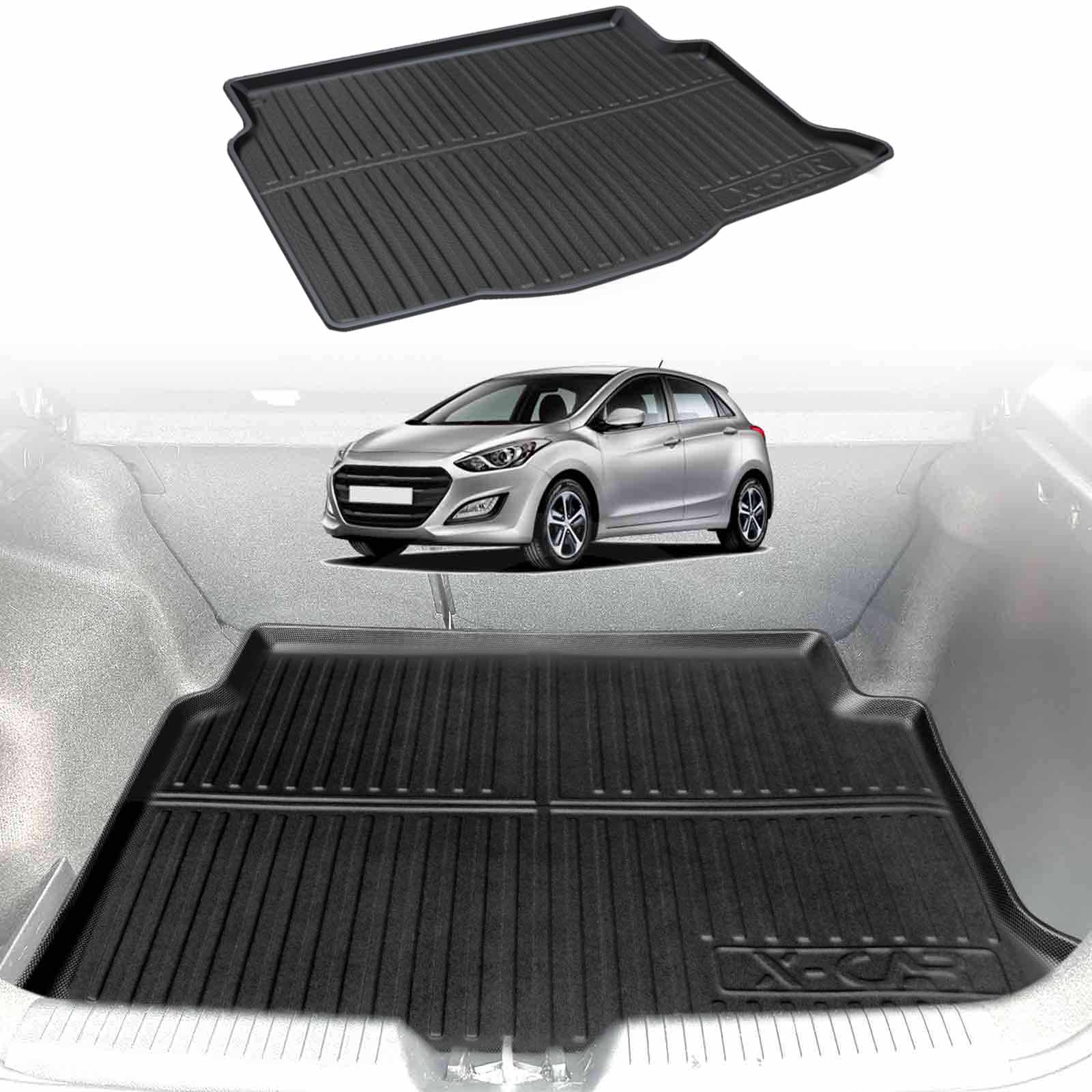 Boot Liner for Hyundai i30 Hatchback 2012-2017 Cargo Trunk Mat Luggage ...