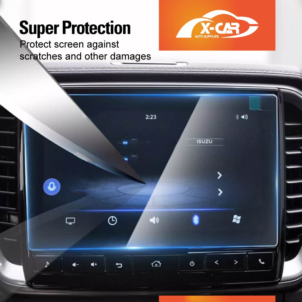 Tempered Glass Screen Protector for ISUZU D-MAX DMAX Dual Cab 2020-2025 ...