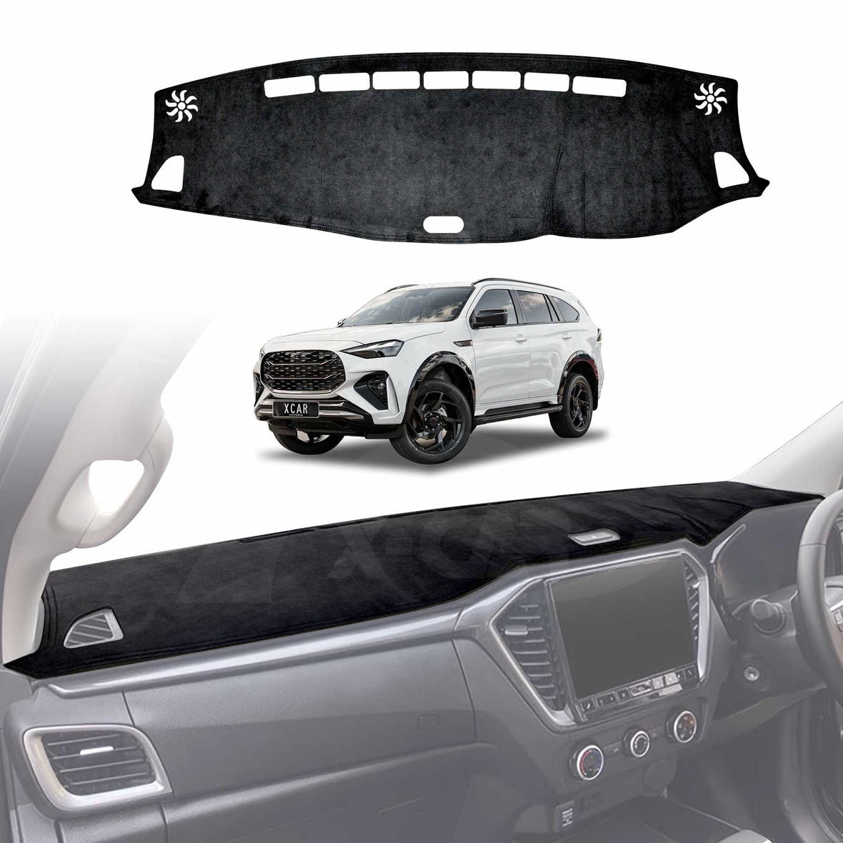 Dash Mat for Isuzu MU-X 2022-Onwards Non-Slip | X-CAR
