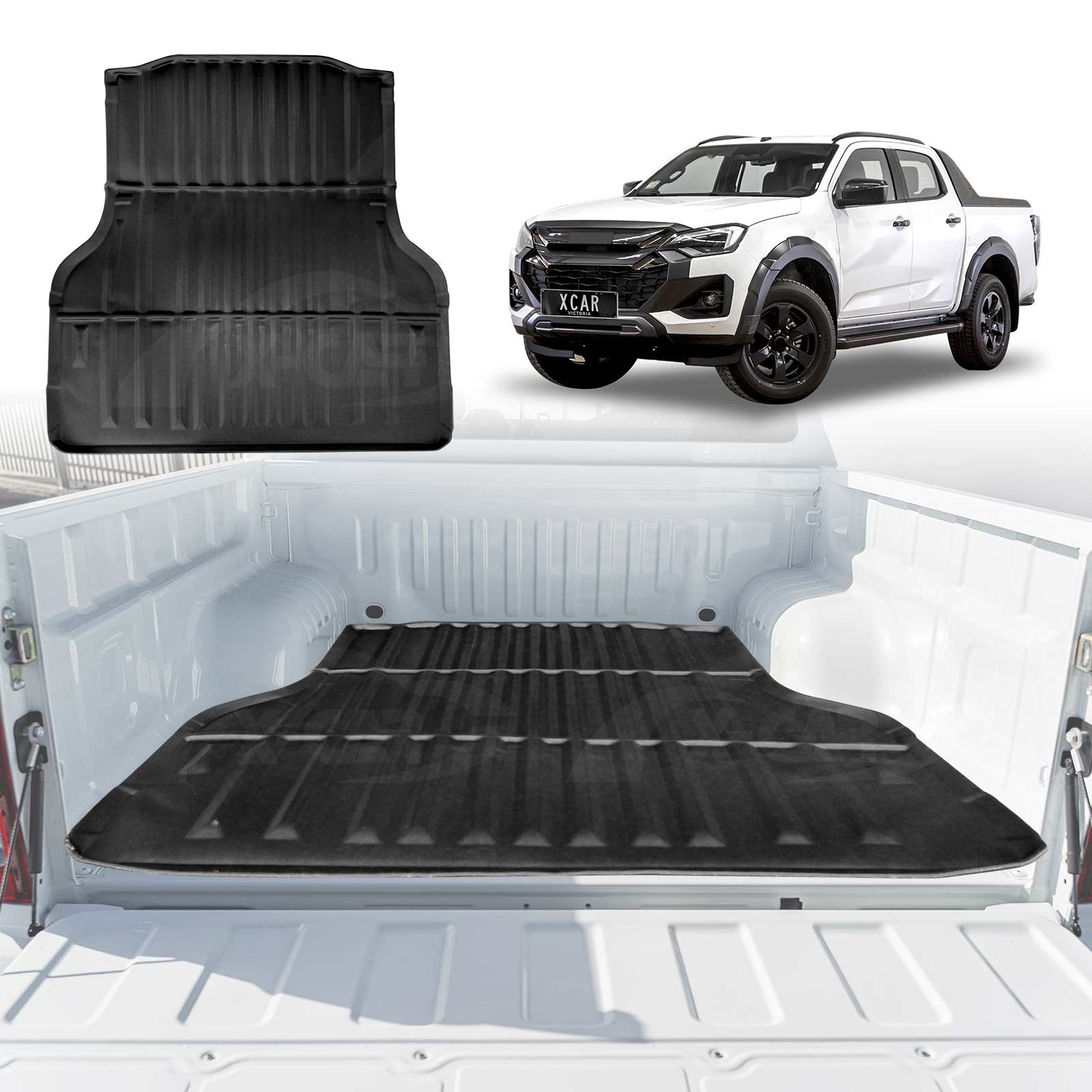 Tub Liner for ISUZU D-MAX DMAX Dual Cab 2020-Onwards All-Weather Car ...