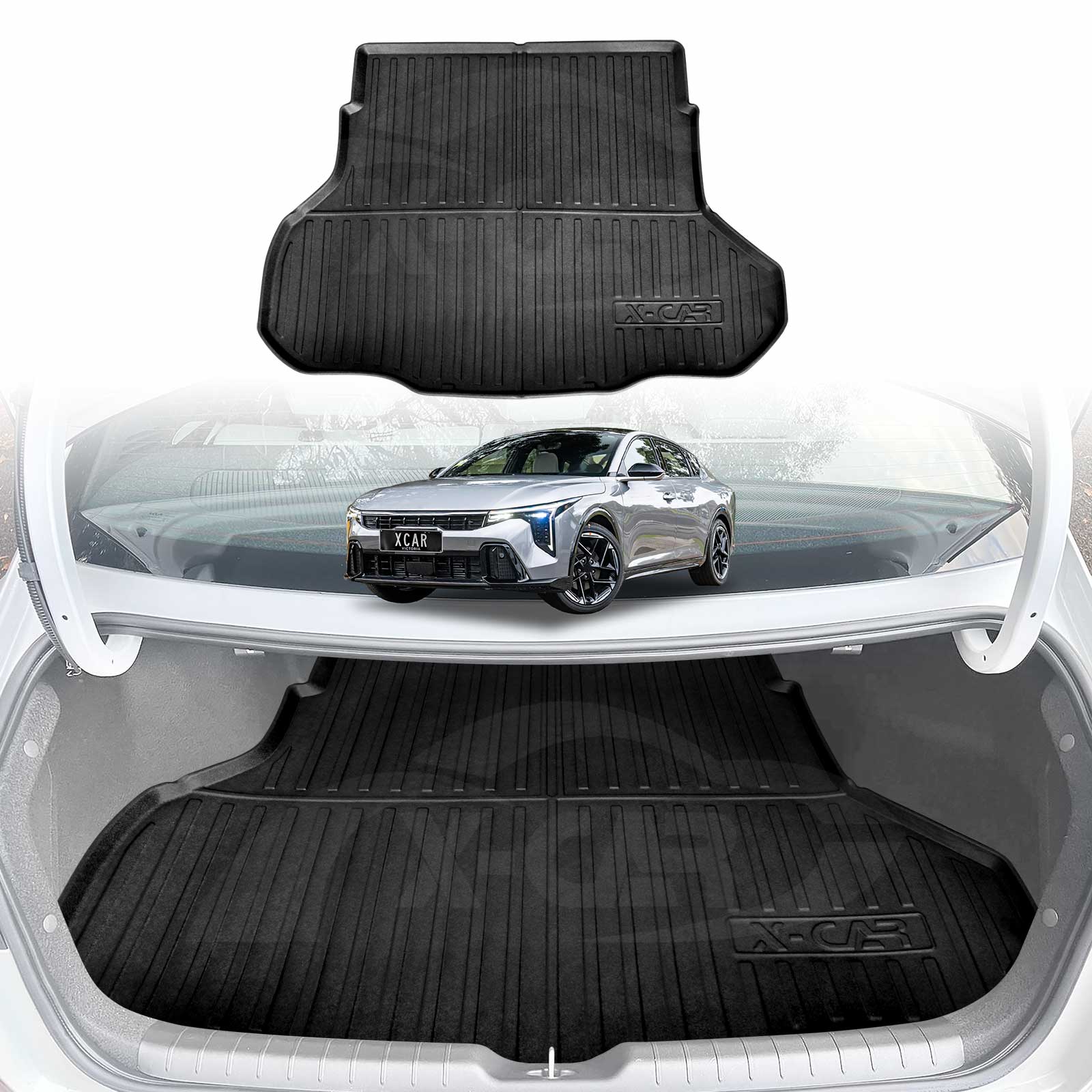 Boot Liner for Kia K4 Sedan 2024-Onwards All Weather Cargo Mat | X-CAR
