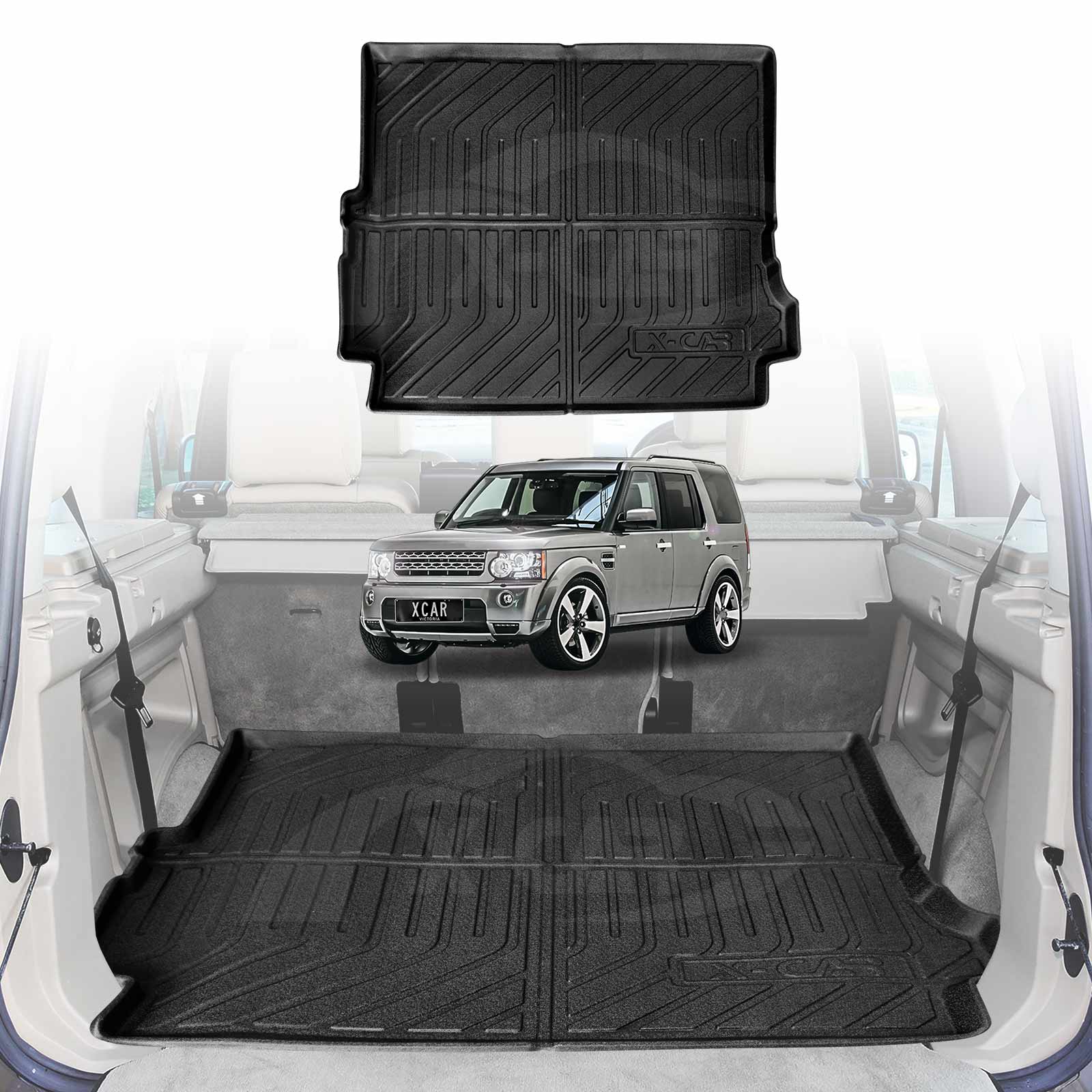 Boot Liner for Land Rover Discovery 3 4 D3 D4 2005-2016 Heavy Duty ...