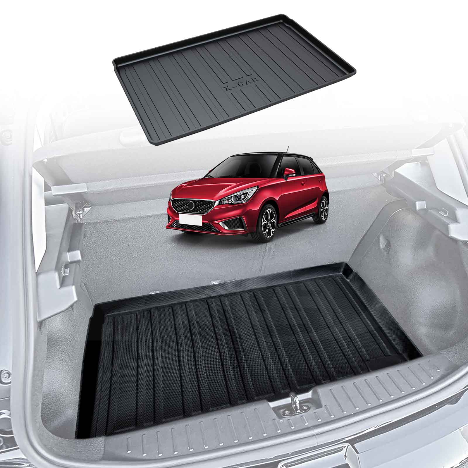 Boot Liner for MG 3 MG3 2016-2024 Heavy Duty Cargo Trunk Cover Mat ...