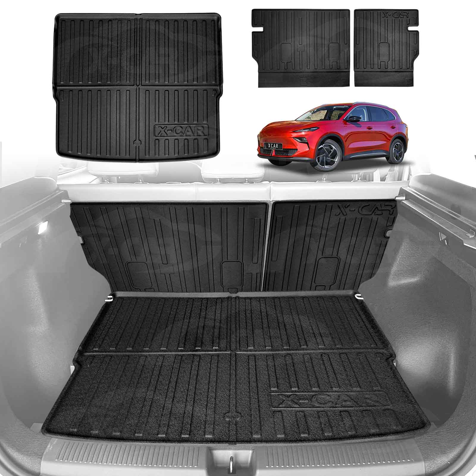 Boot Liner/ Back Seat Protector for MG MGS5 EV 2025-Onwards All Weathe ...