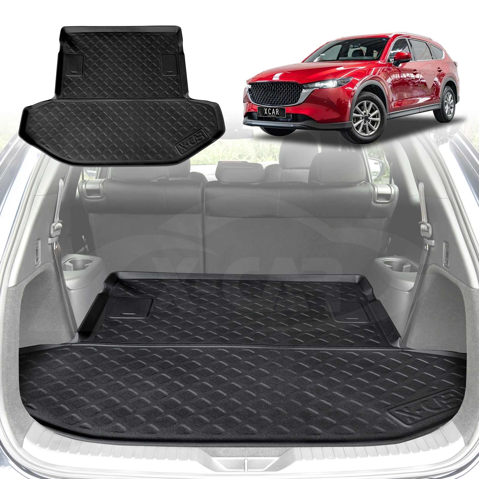 Boot Liner for Mazda CX-8 CX8 2018-2024 Cargo Mat Trunk Luggage Tray ...