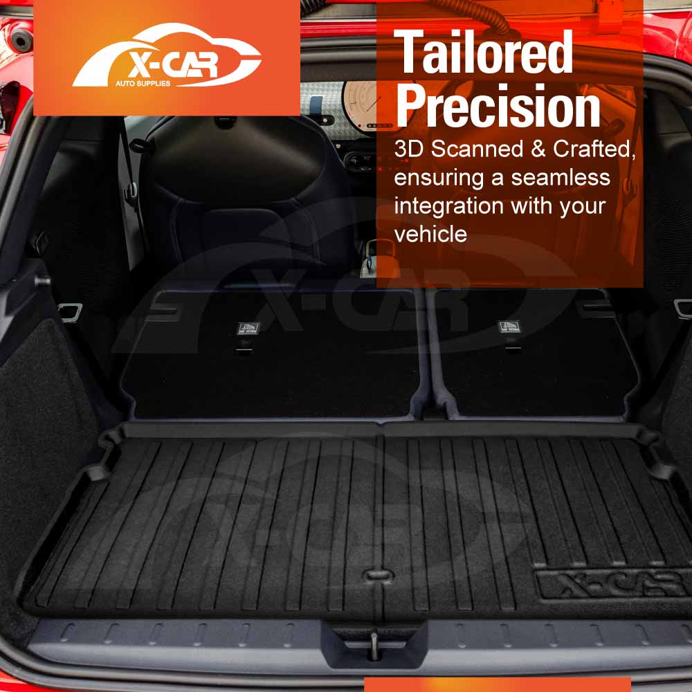 Boot Liner for Mini Cooper 3 Door 2024-Onwards All Weather Cargo Mat ...