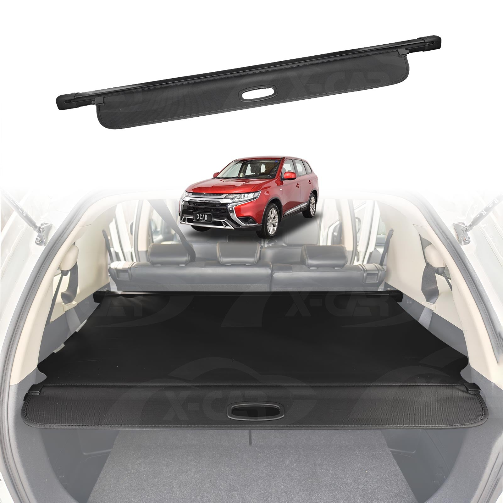 Cargo Cover for Mitsubishi Outlander 2012-2021 Retractable | X-CAR