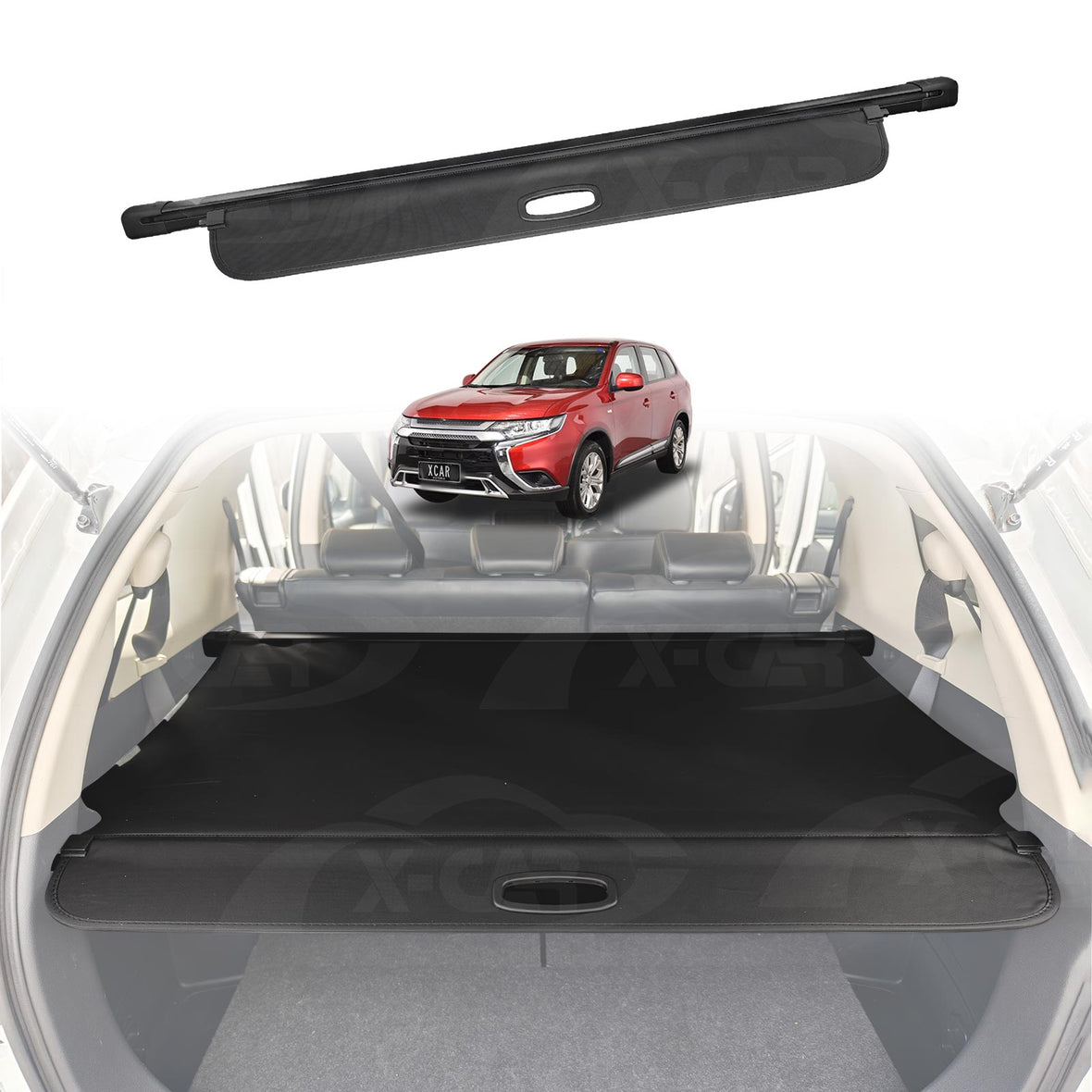 Cargo Cover for Mitsubishi Outlander 2012-2021 Retractable | X-CAR