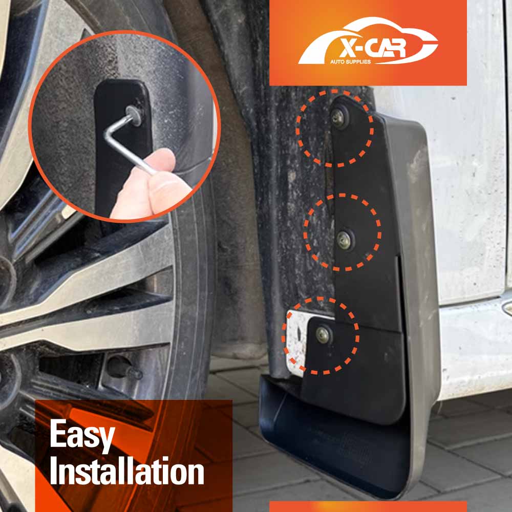 Mud Flaps for Mitsubishi Outlander 2019-2021 Splash Guards | X-CAR