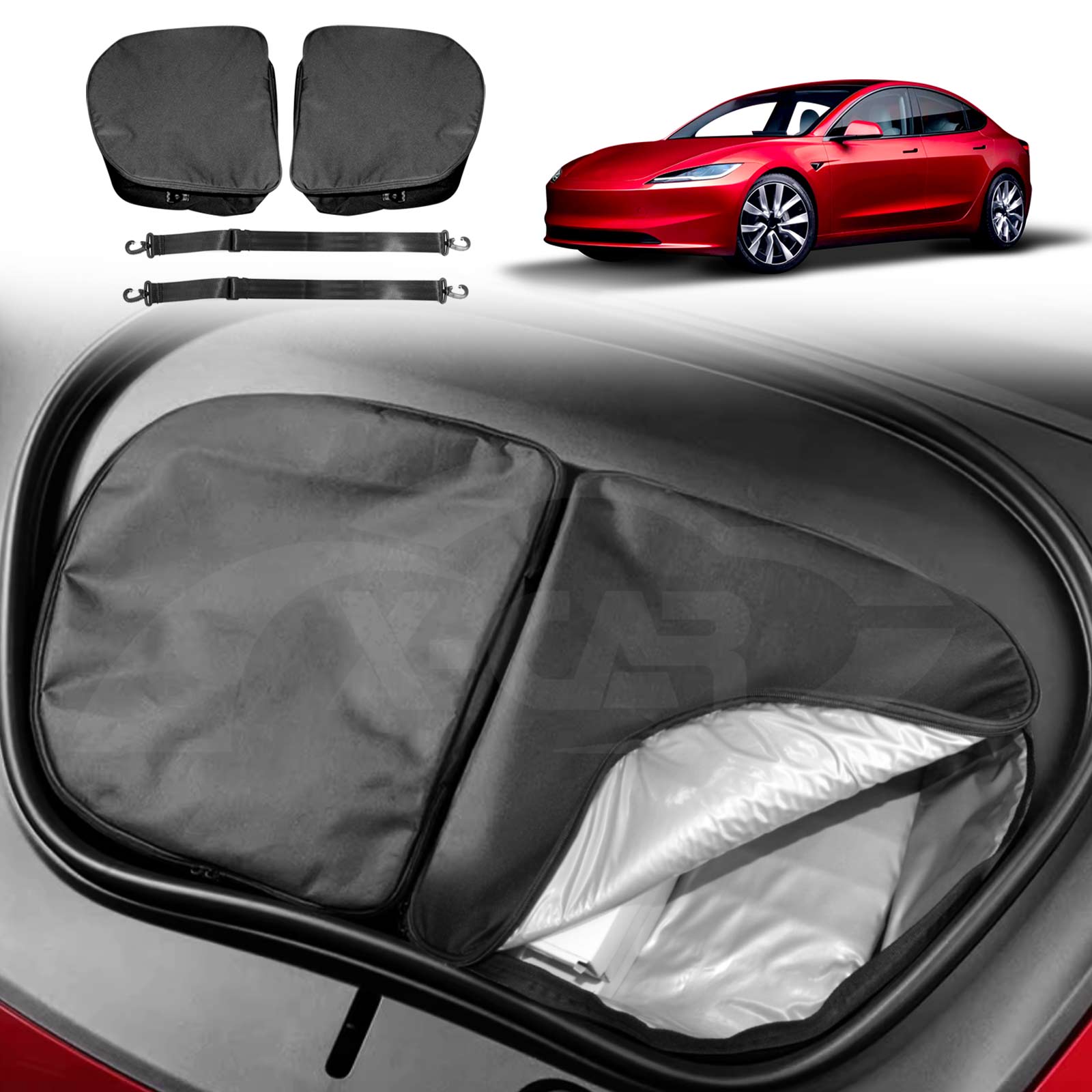 Tesla Model 3 Highland Front Trunk Cooler Bags Frunk Storage Organizer ...