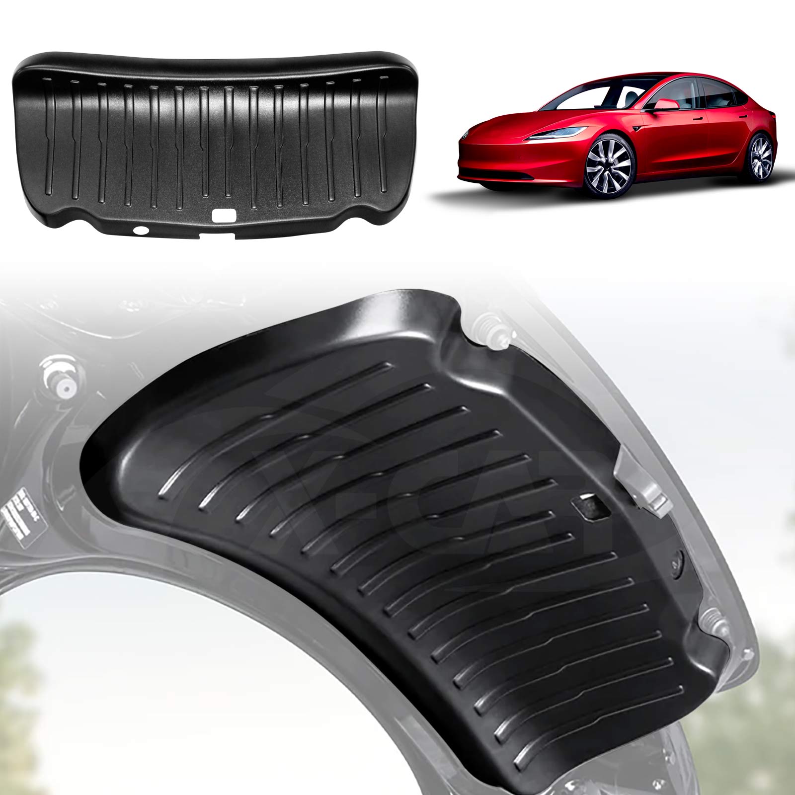 Trunk Tailgate Panel Protector for New Tesla Model 3 Highland 2023-2025 ...