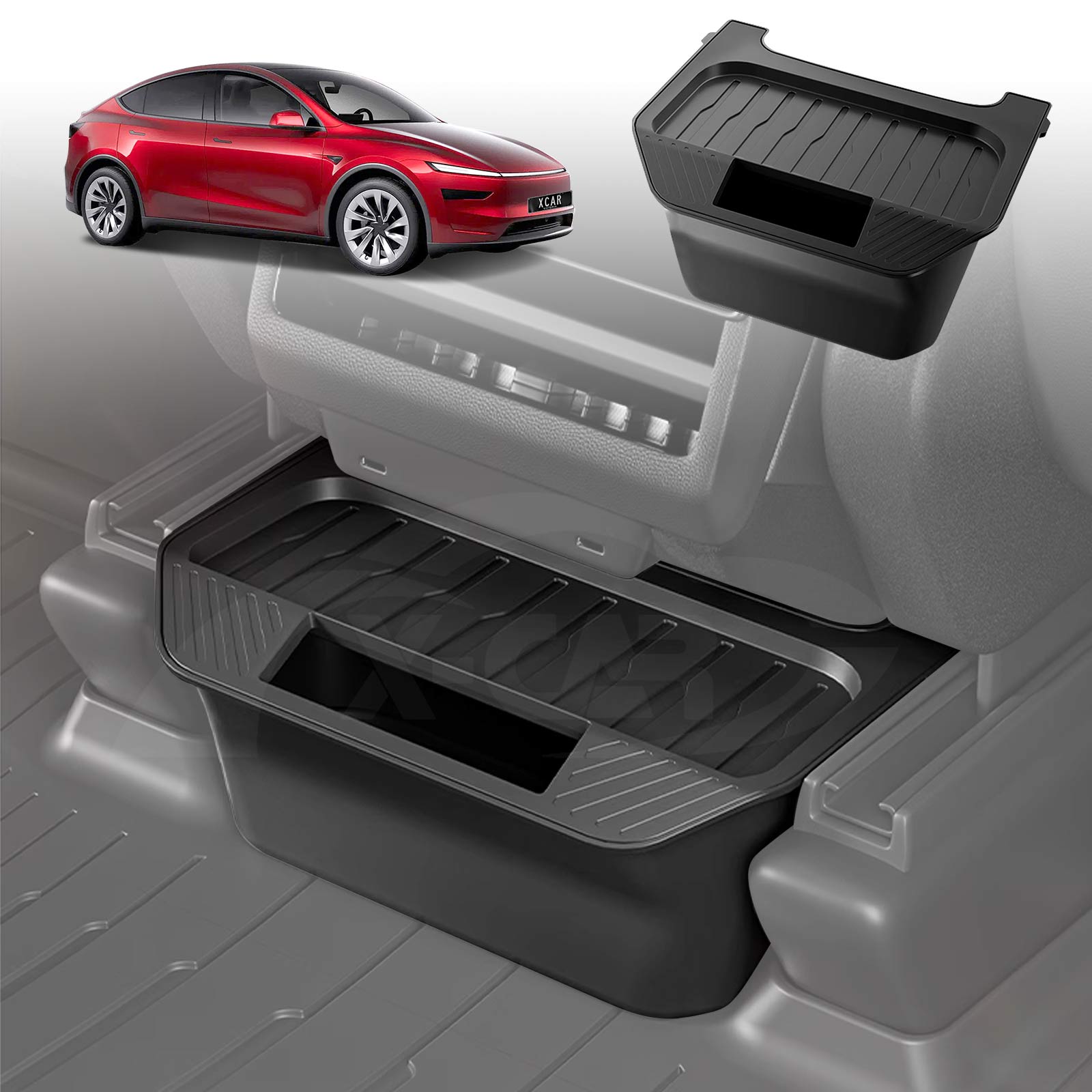 Rear Seat Center Organizer for Tesla Model Y Juniper 2025-Onwards | X-CAR