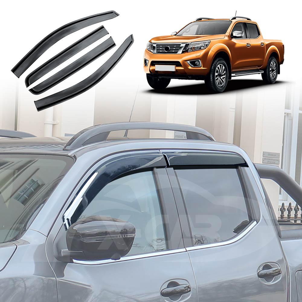 Weathershields for Nissan Navara D23 NP300 2015-2025 Car Weather ...