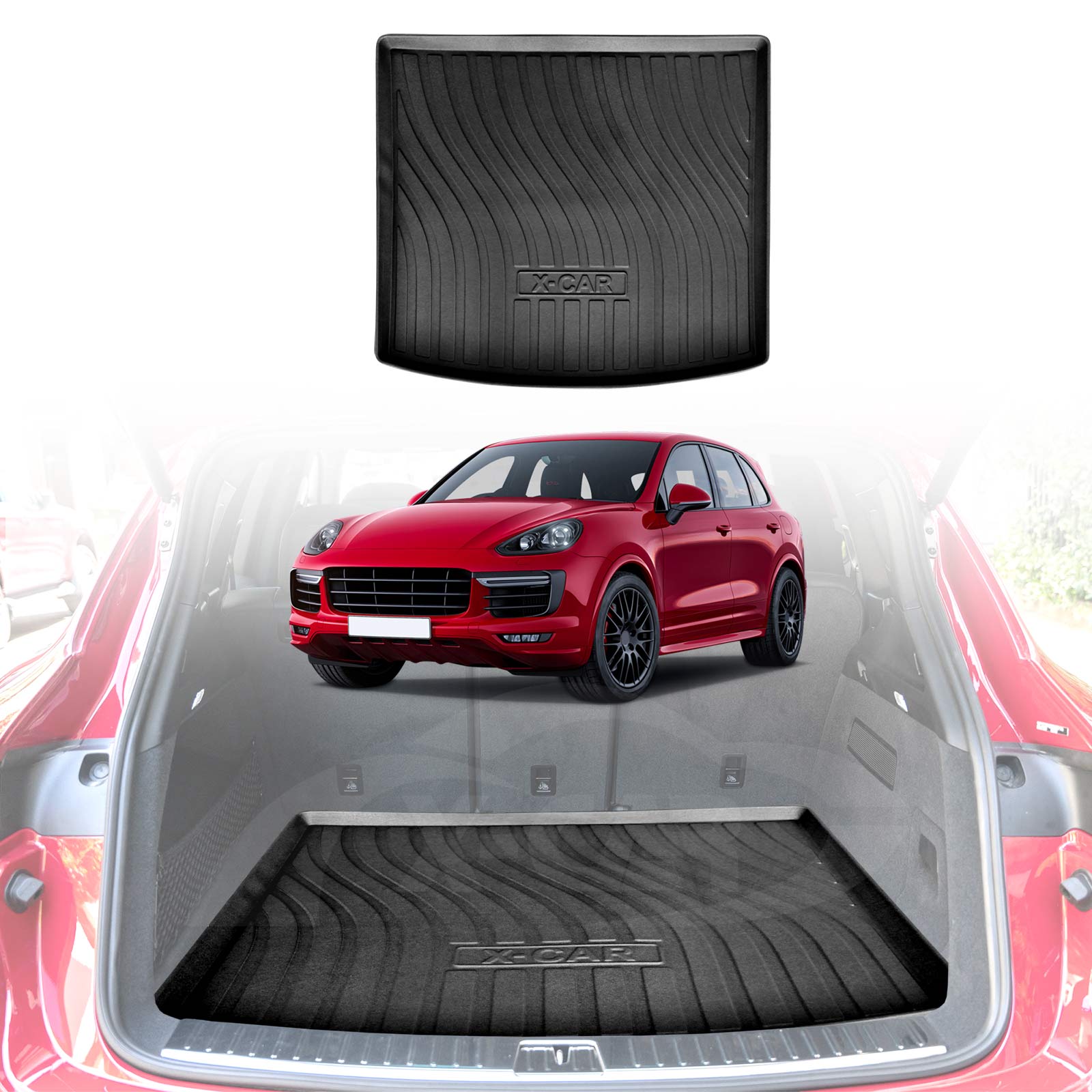 Boot Liner for Porsche Cayenne 2018-Onwards All Weather Car Mats| X-CAR