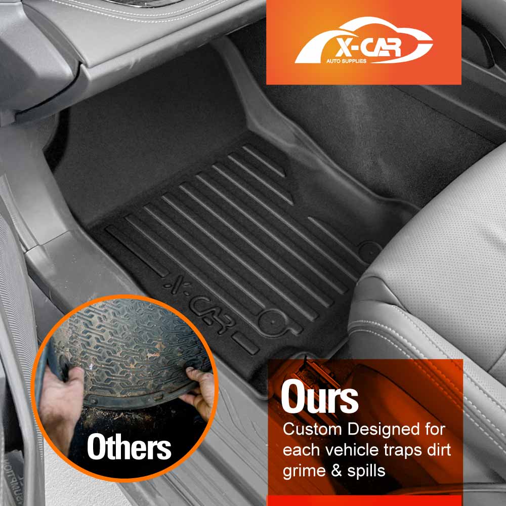 3D Floor Mats for Subaru Outback 2020-Onwards All-Weather Car Liners ...