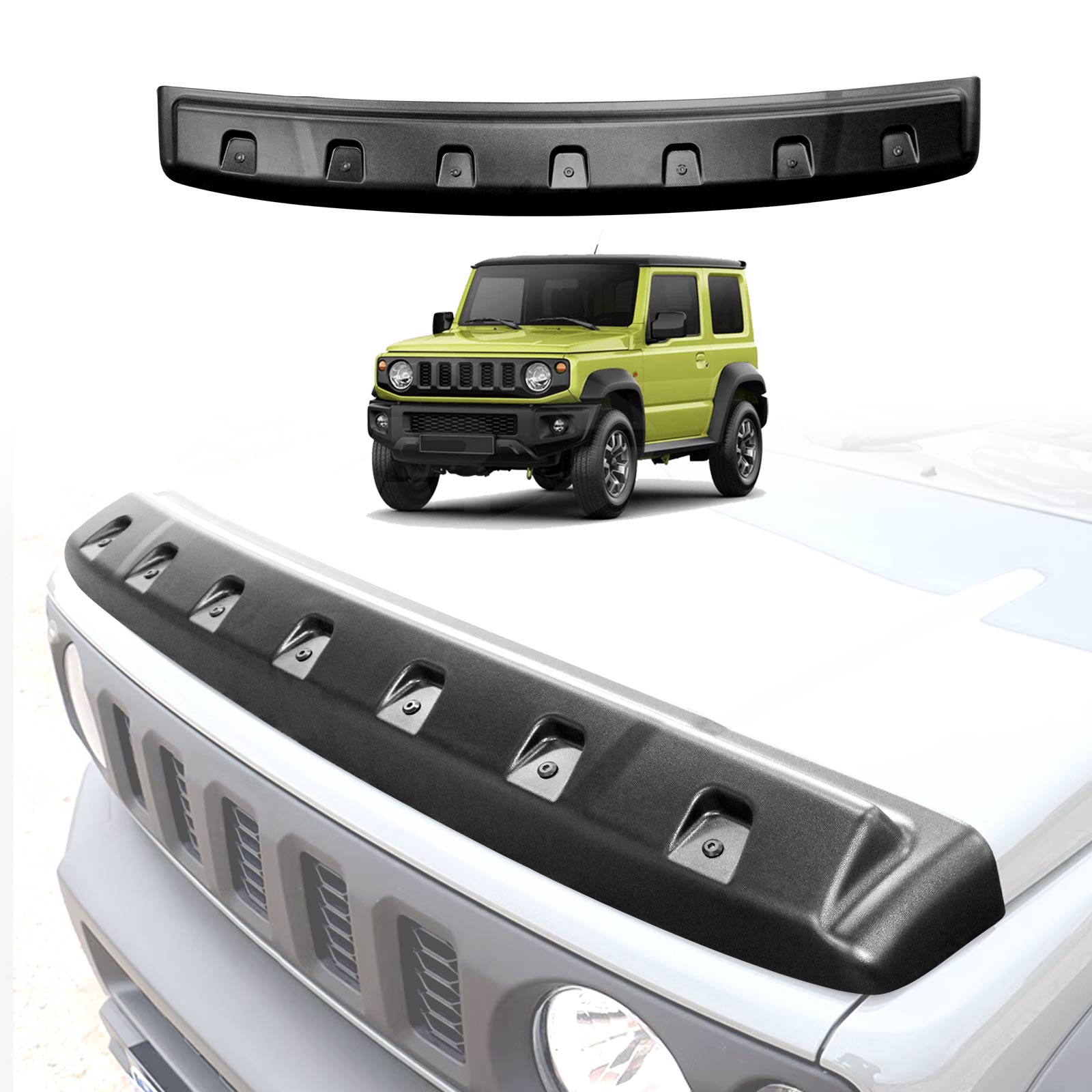 Bonnet Protector for Suzuki Jimny 3-Door 2018-Onwards Front Hood Guard ...