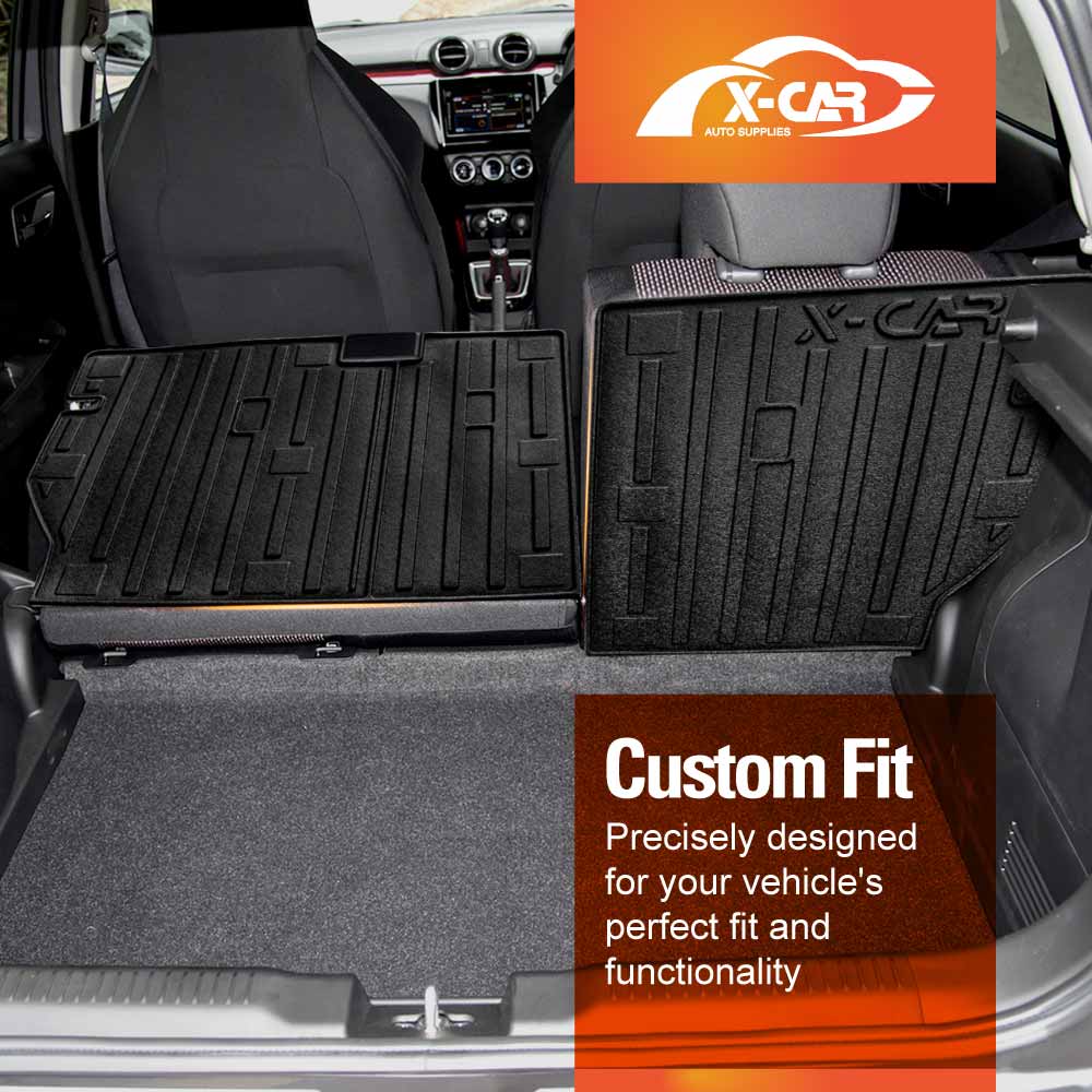 Boot Liner / Back Seats Protectors for Suzuki Swift 3rd Gen 2017-2024 ...