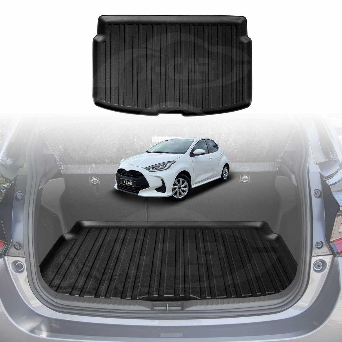 Boot Liner for Toyota Yaris Hatch 2020-Onwards All Weather Cargo Mat| X-CAR