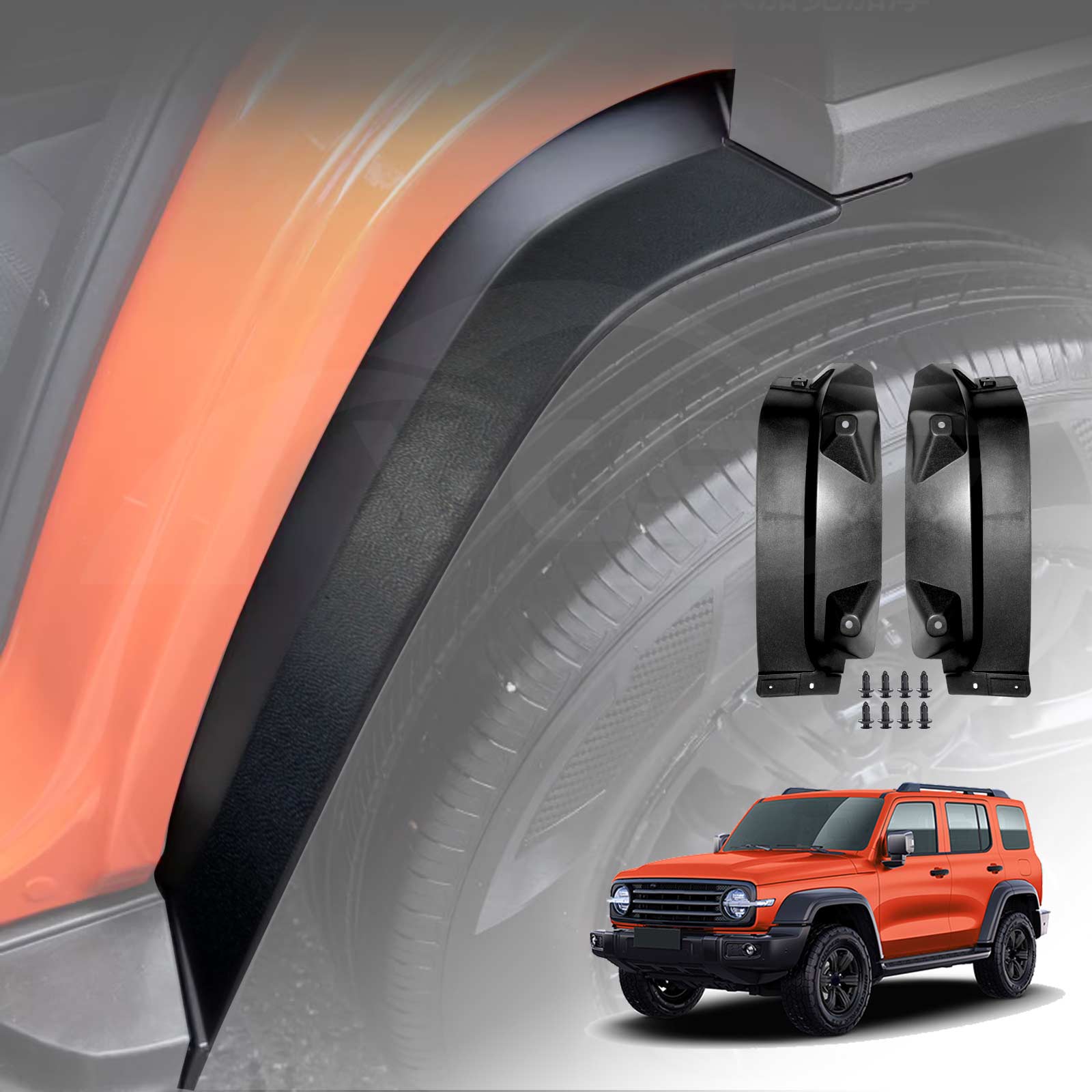 Door Mudguard Mud Flaps Splash Guards for GWM Tank 300 2023-2024 Guard ...